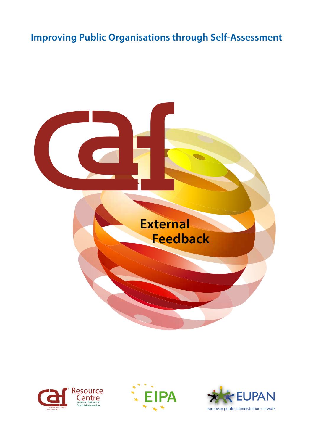 CAF - Professional External Feedback - Brochure by kdz_austria - Issuu