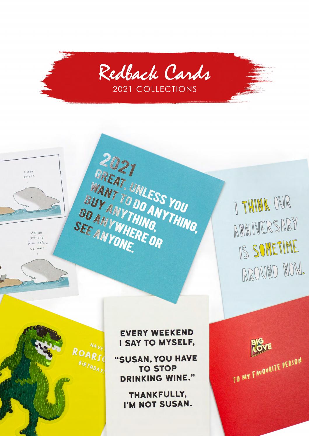 Redback Brochure 2021 Collections by Redback Cards - Issuu