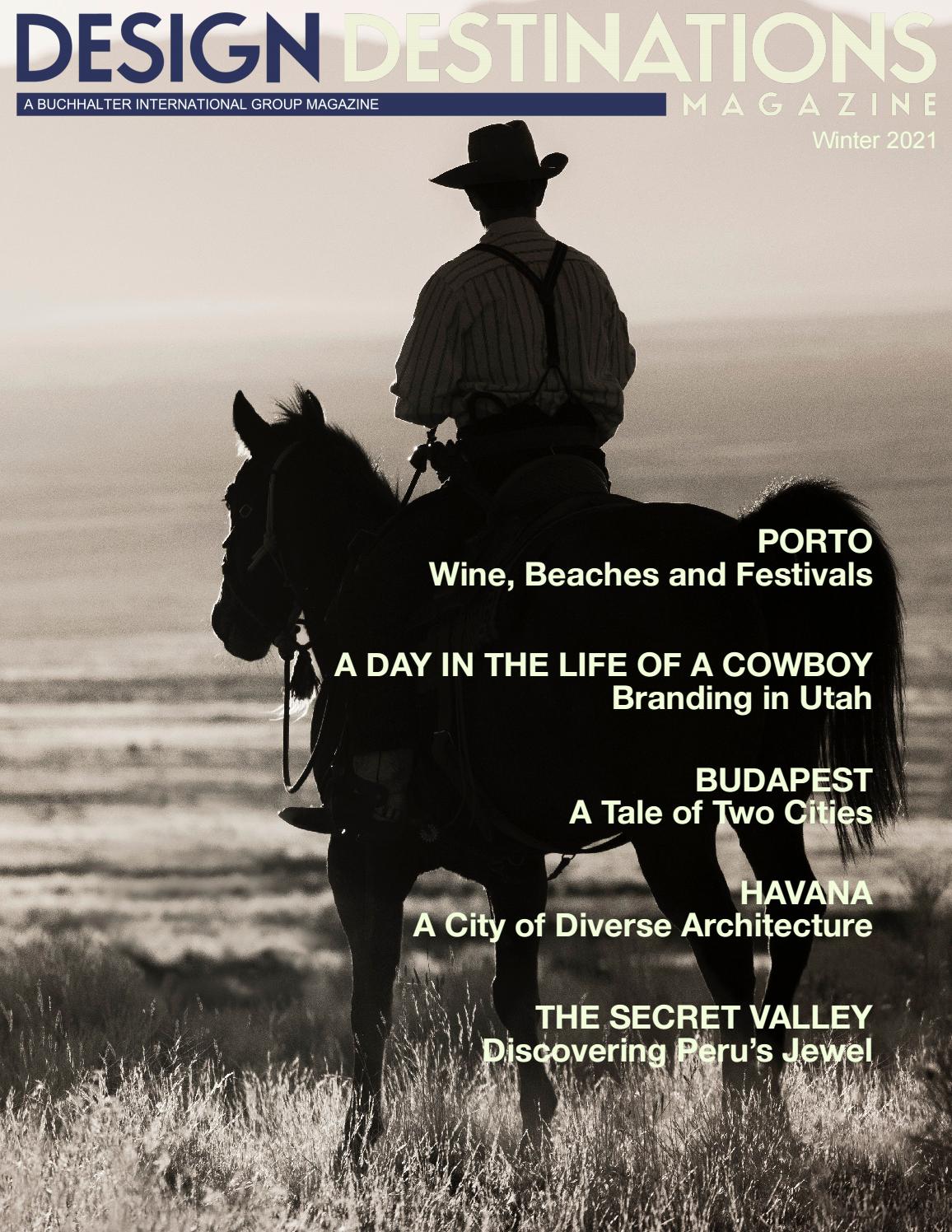 Design Destinations Magazine Winter 2021 by Franz E. Buchhalter - Issuu