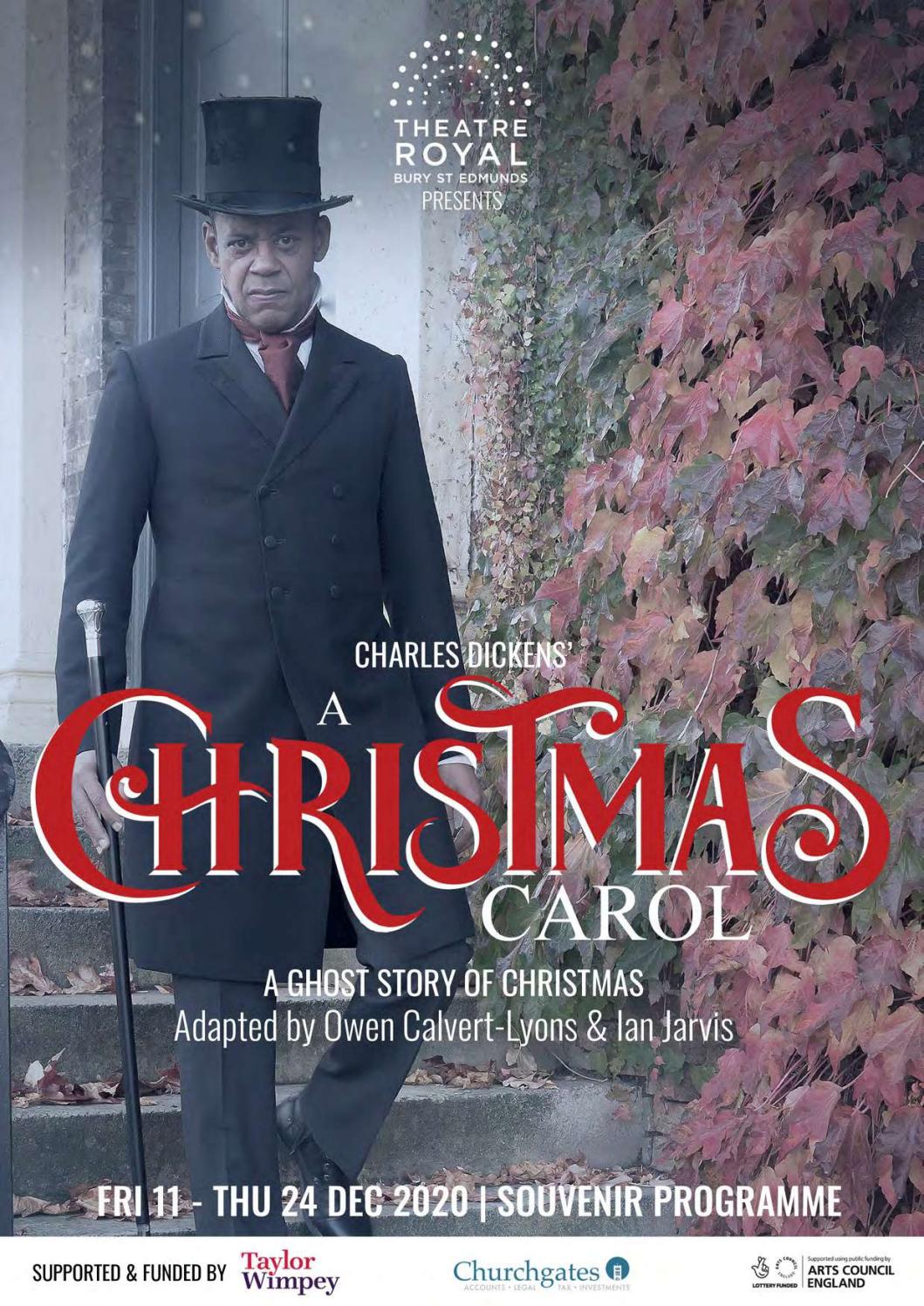 Charles Dickens' A Christmas Carol Programme by Theatre Royal Bury St ...