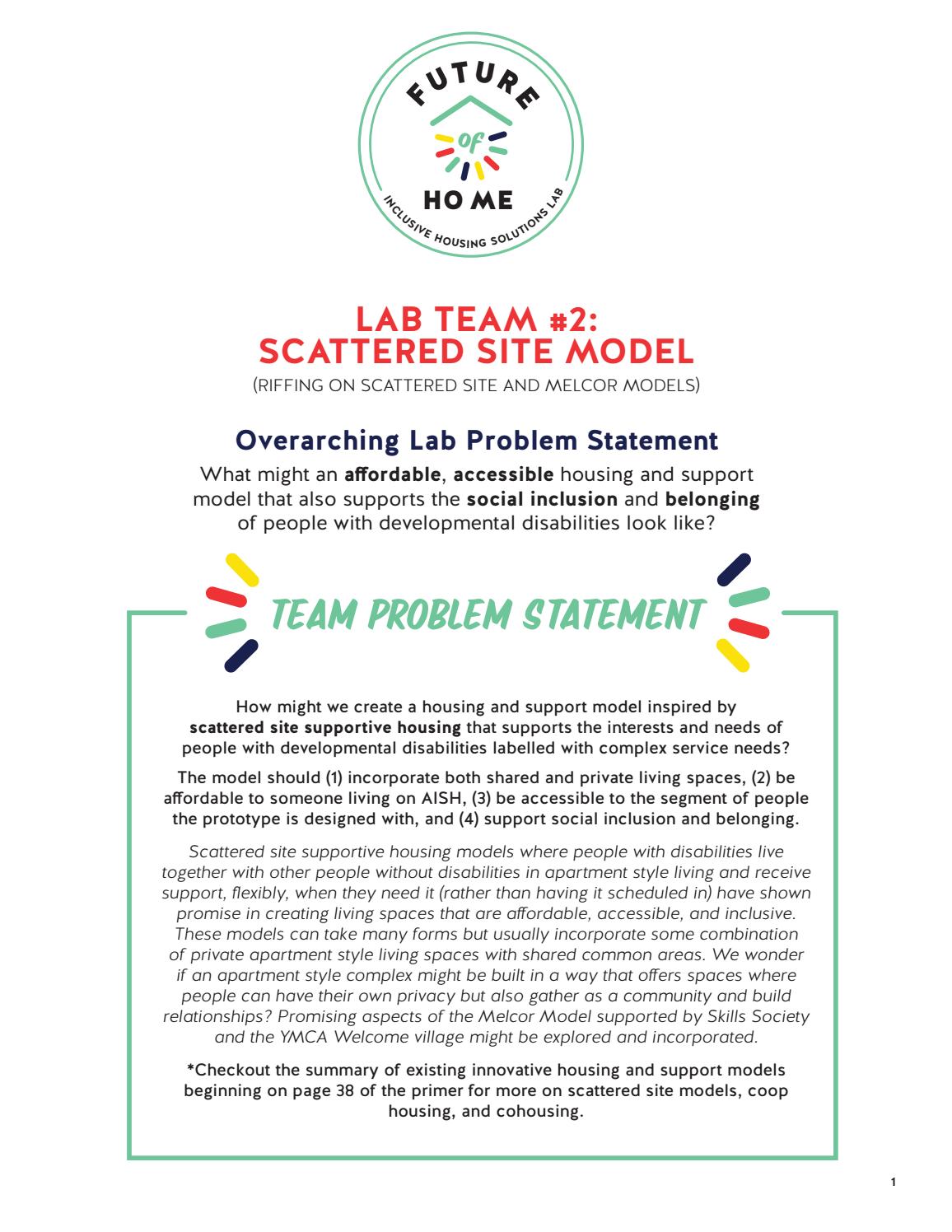 Future of Home Scattered Site Challenge Brief by SkillsSociety - Issuu