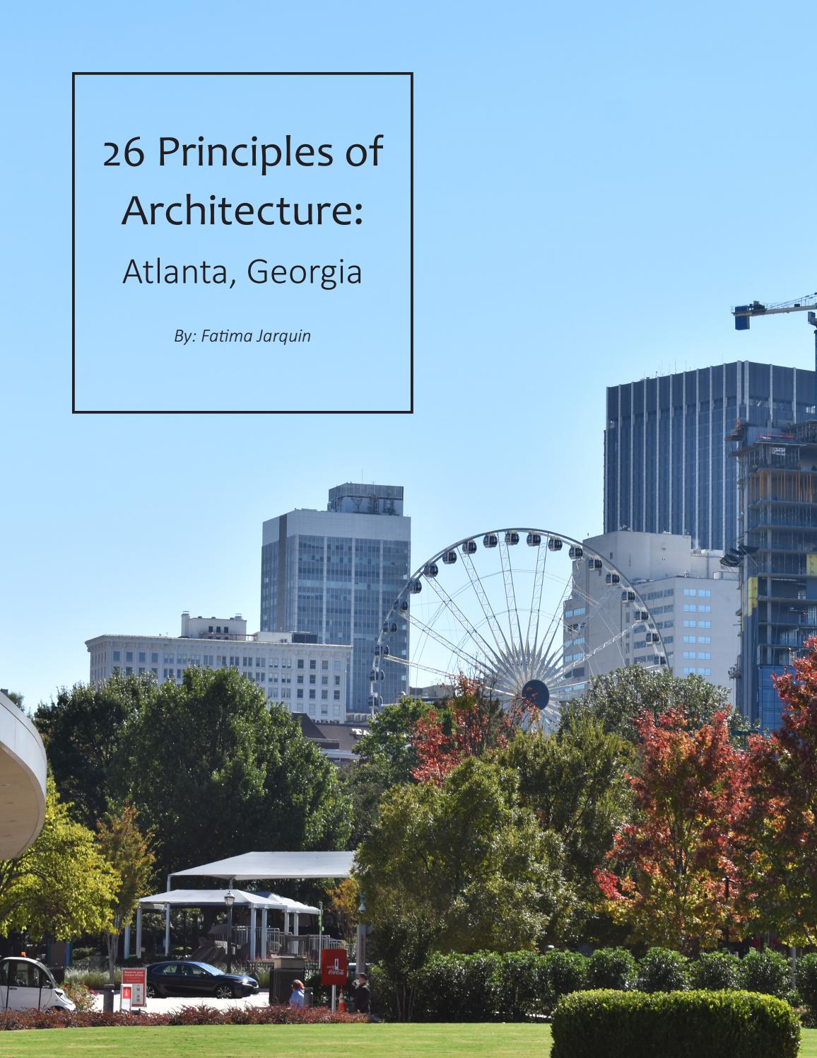 26 Principles of Architecture by fgjarquin - Issuu