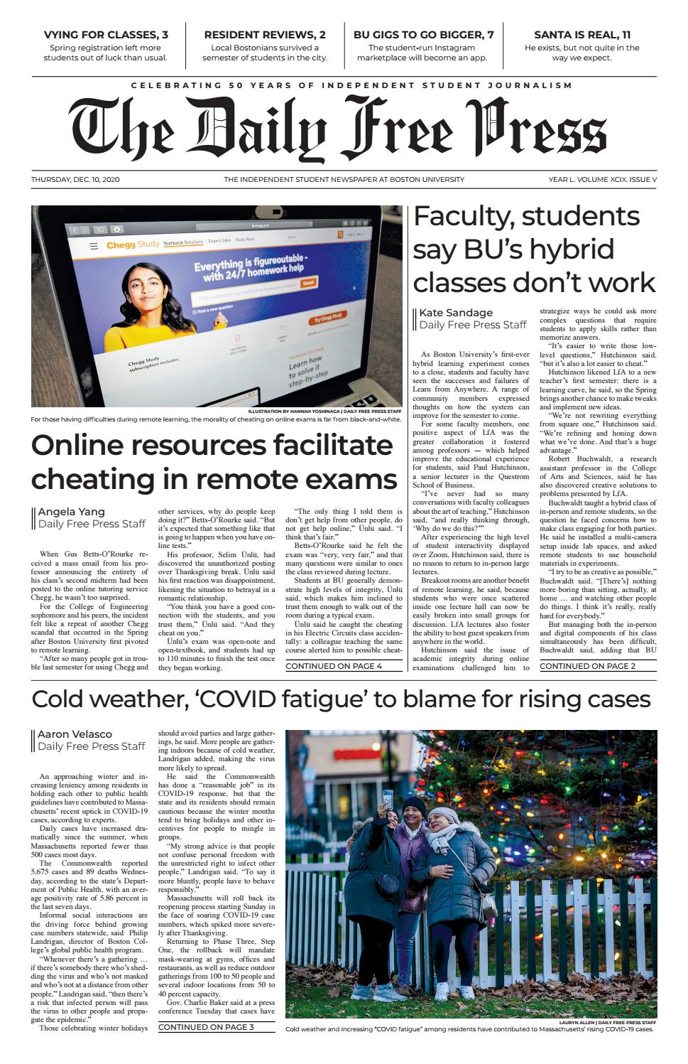 12-10-2020 by The Daily Free Press - Issuu