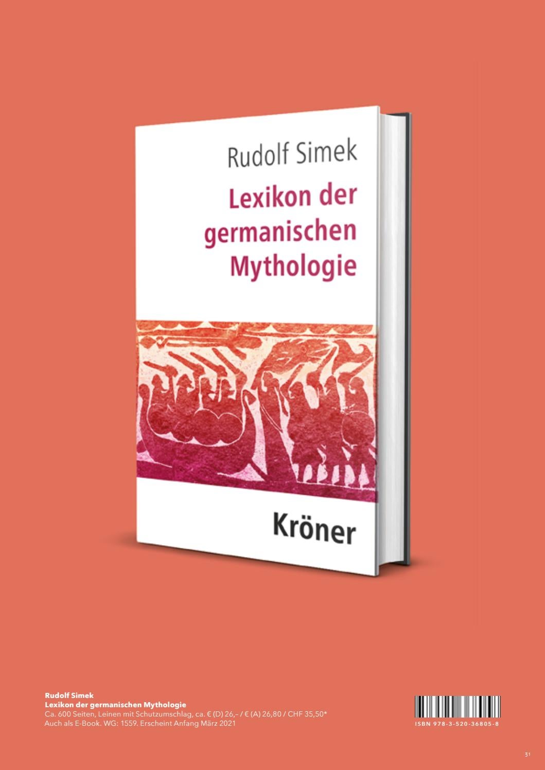 Alfred Kröner Verlag, Frühjahr 2021 by re-book kommunikation - Issuu
