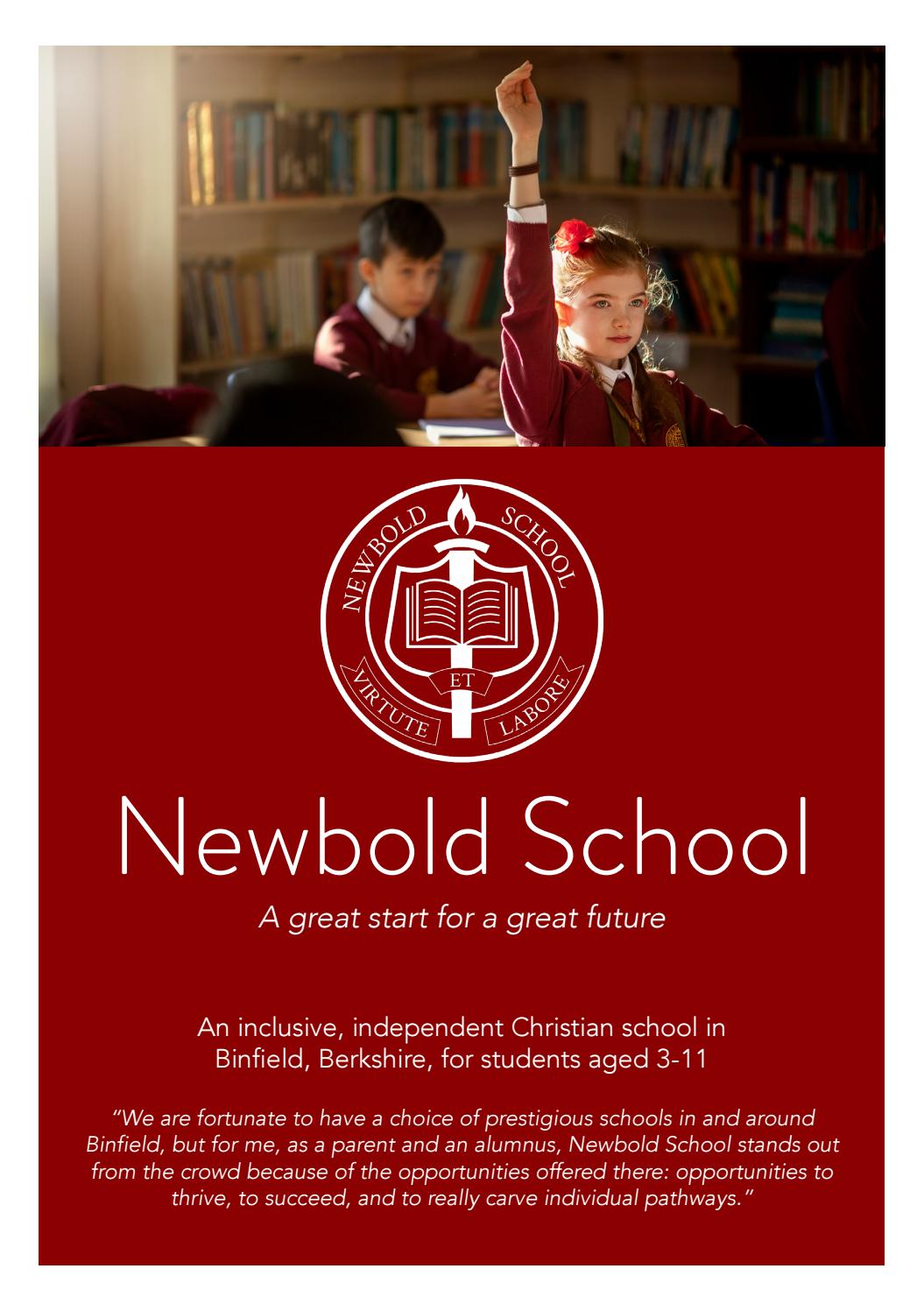 Newbold School Flyer by Newbold College of Higher Education - Issuu