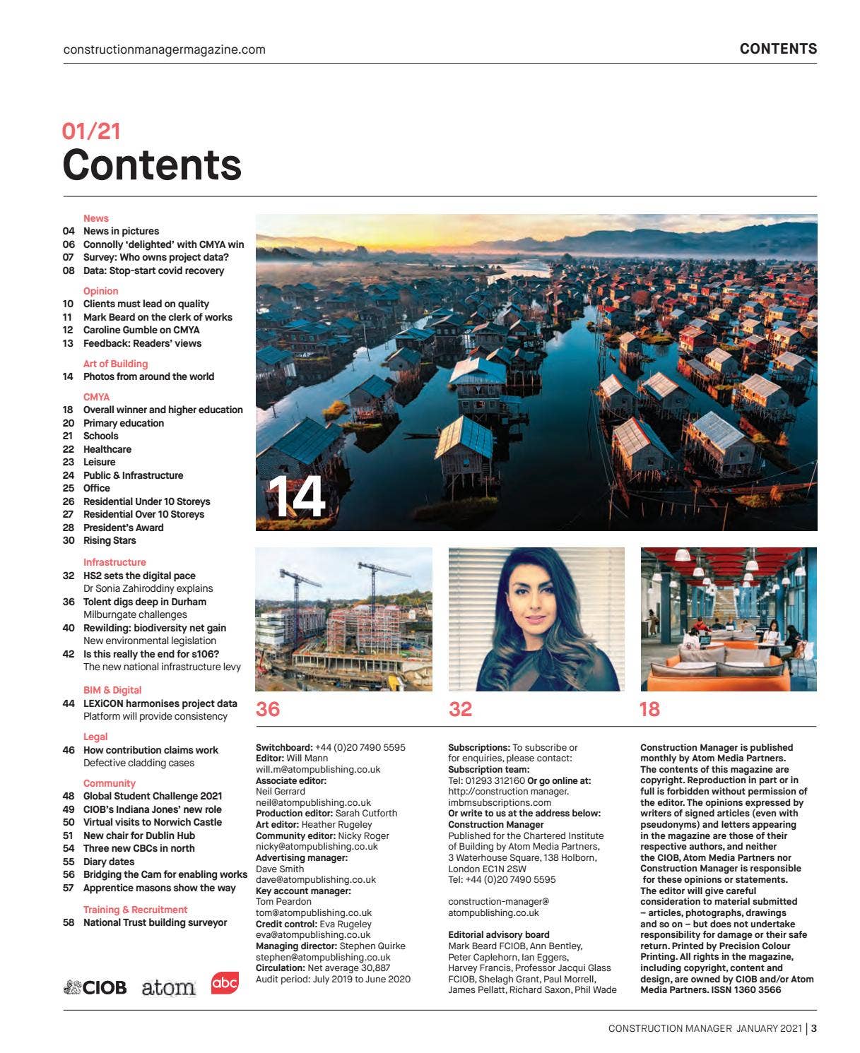 Construction Manager magazine January 2021 by Construction Management ...