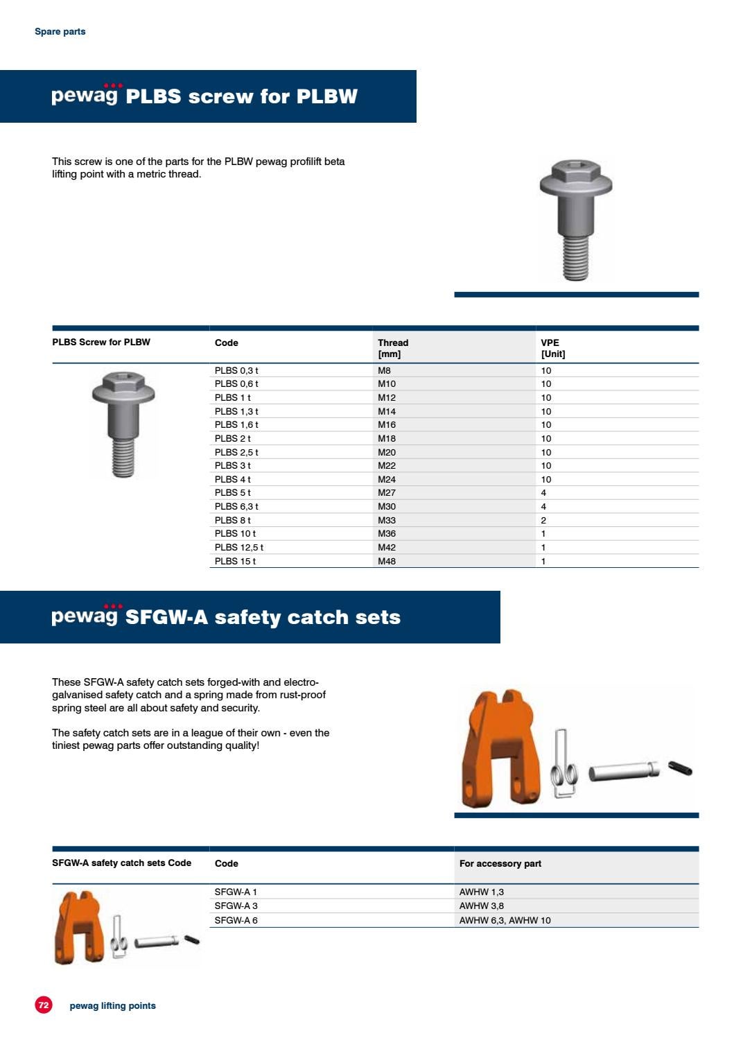 lifting points catalog 2020 by pewag - Issuu