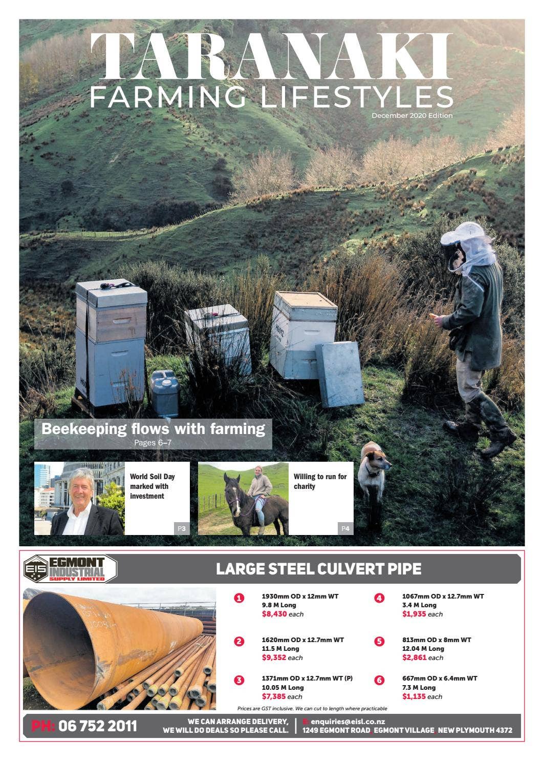 Taranaki Farming Lifestyles, December 2020 by Rural Matters - Issuu
