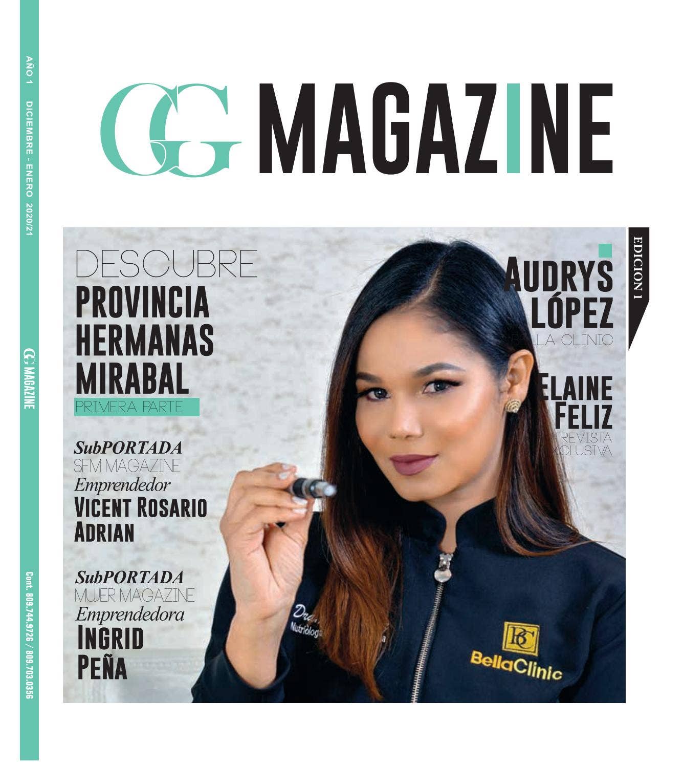 GG Magazine 1ra Edicion + SFM Magazine 141 Edit + Mujer magazine 66 ...