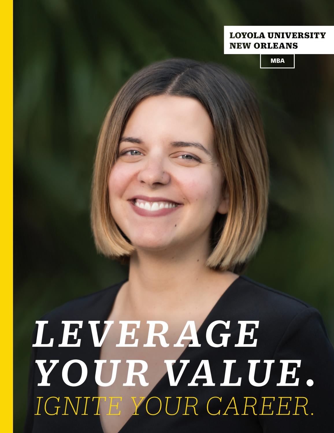 MBA Viewbook by Loyola University New Orleans - Issuu