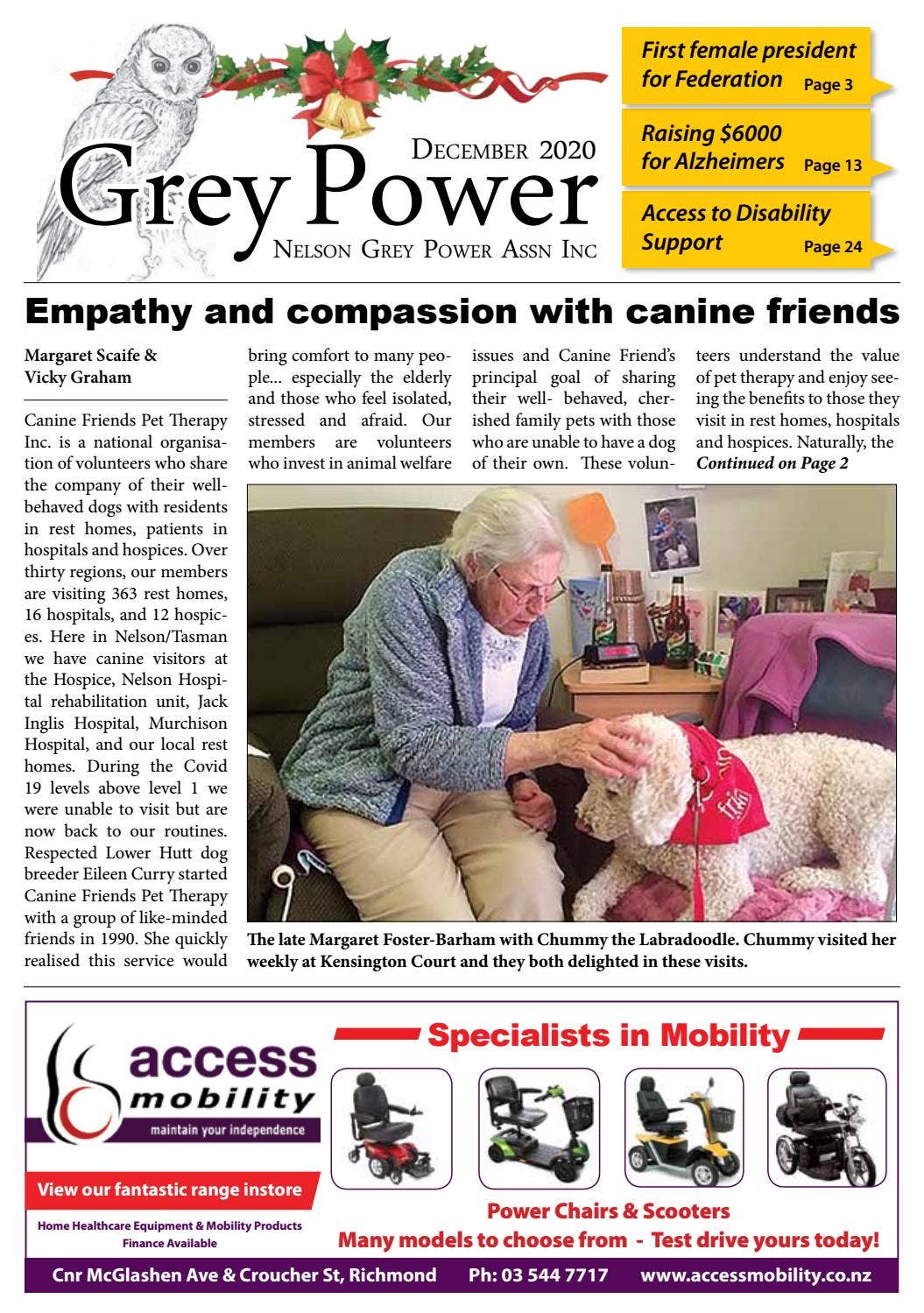 Nelson Grey Power Magazine - December 2020 by Waimea Weekly Archives ...