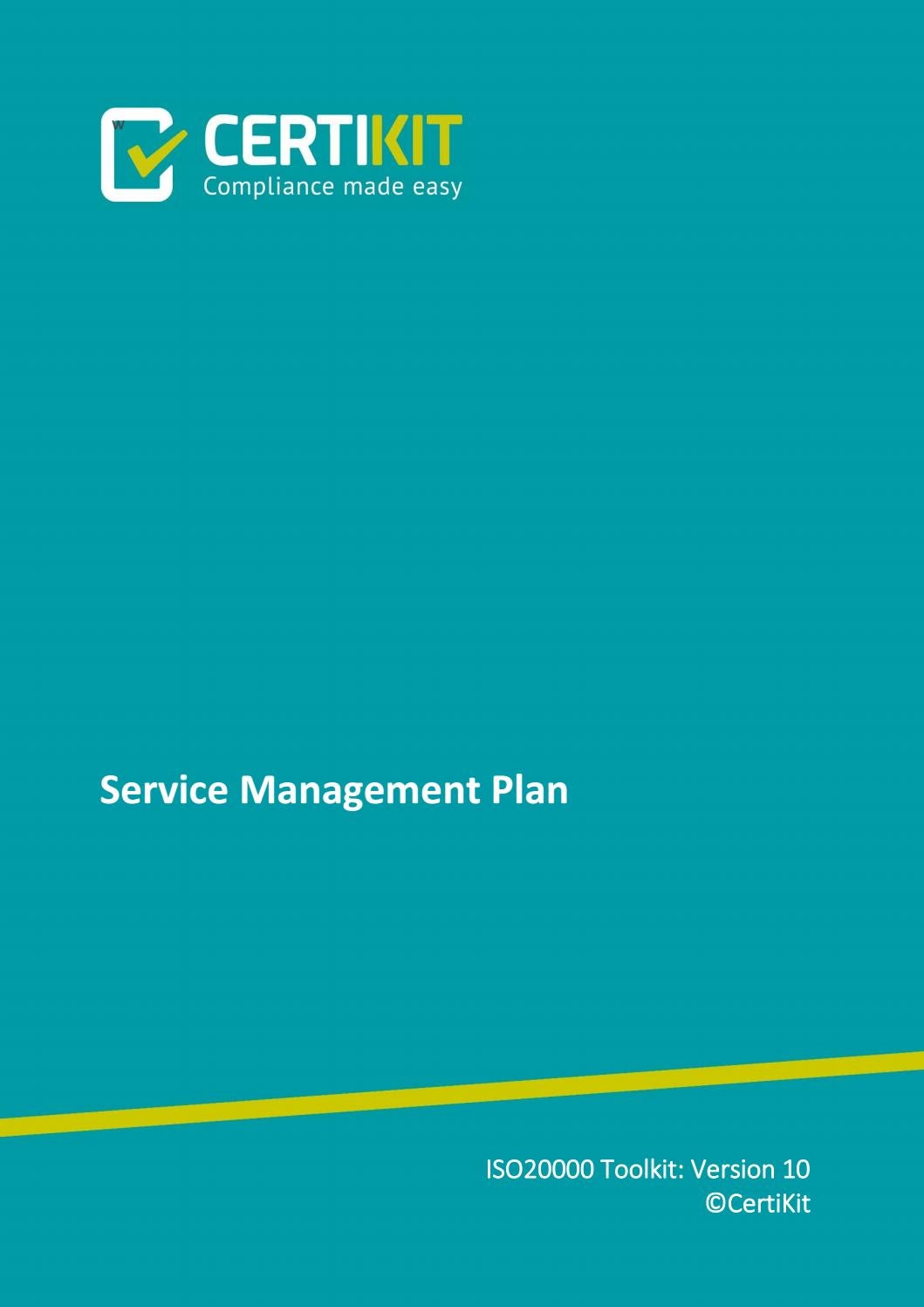 SMS DOC 06 1 Service Management Plan By CertiKit Limited Issuu