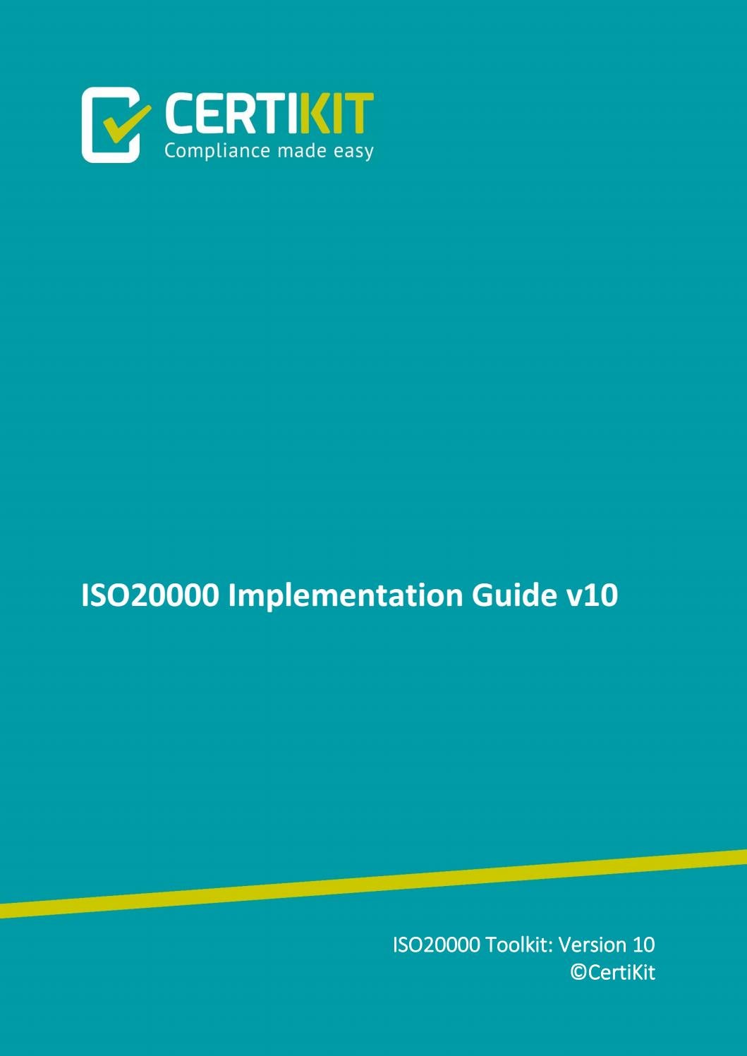 CERTIKIT ISO20000 Implementation Guide v10 by CertiKit Limited - Issuu