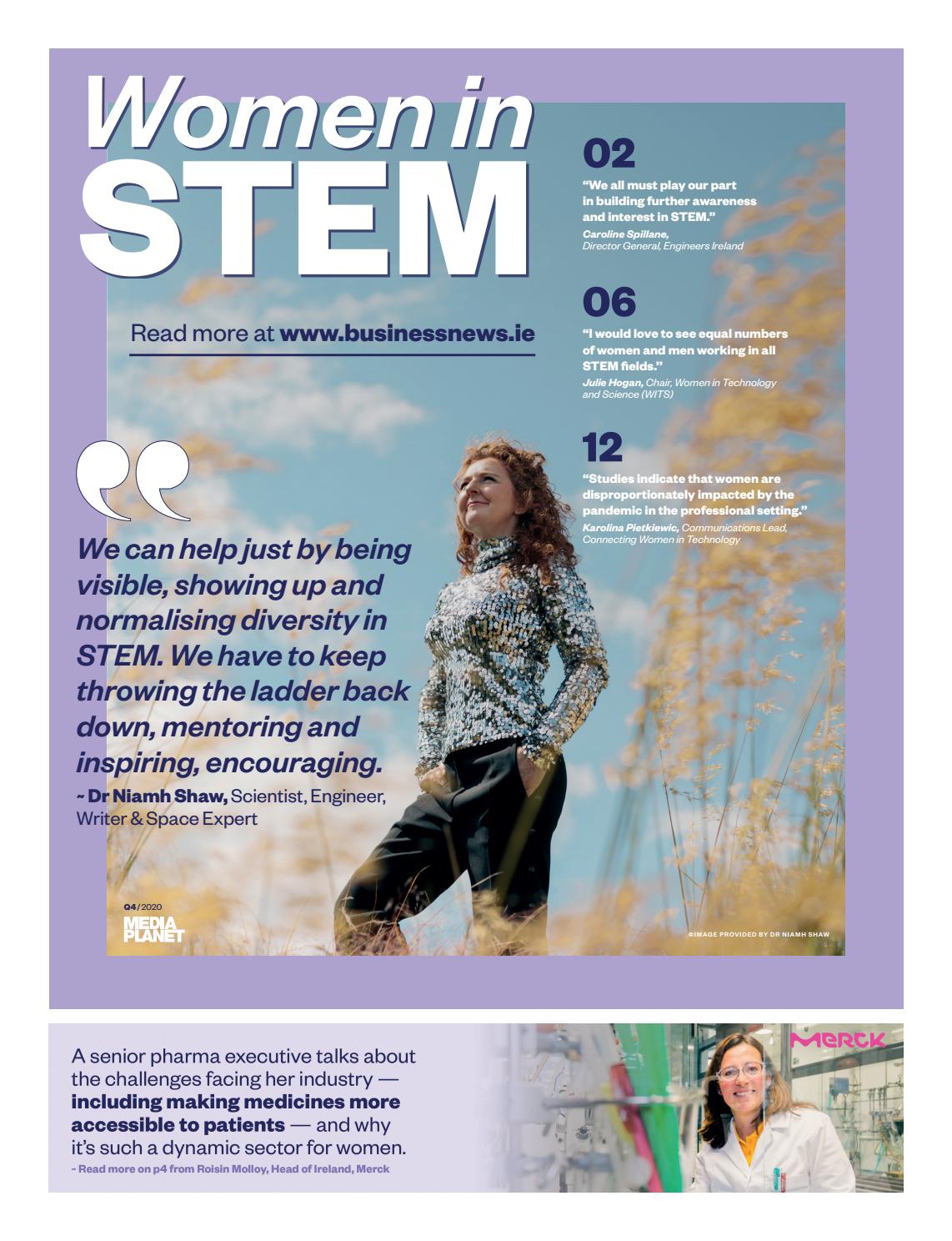 Women in STEM IE - Q4 2020 by Mediaplanet UK&IE - Issuu