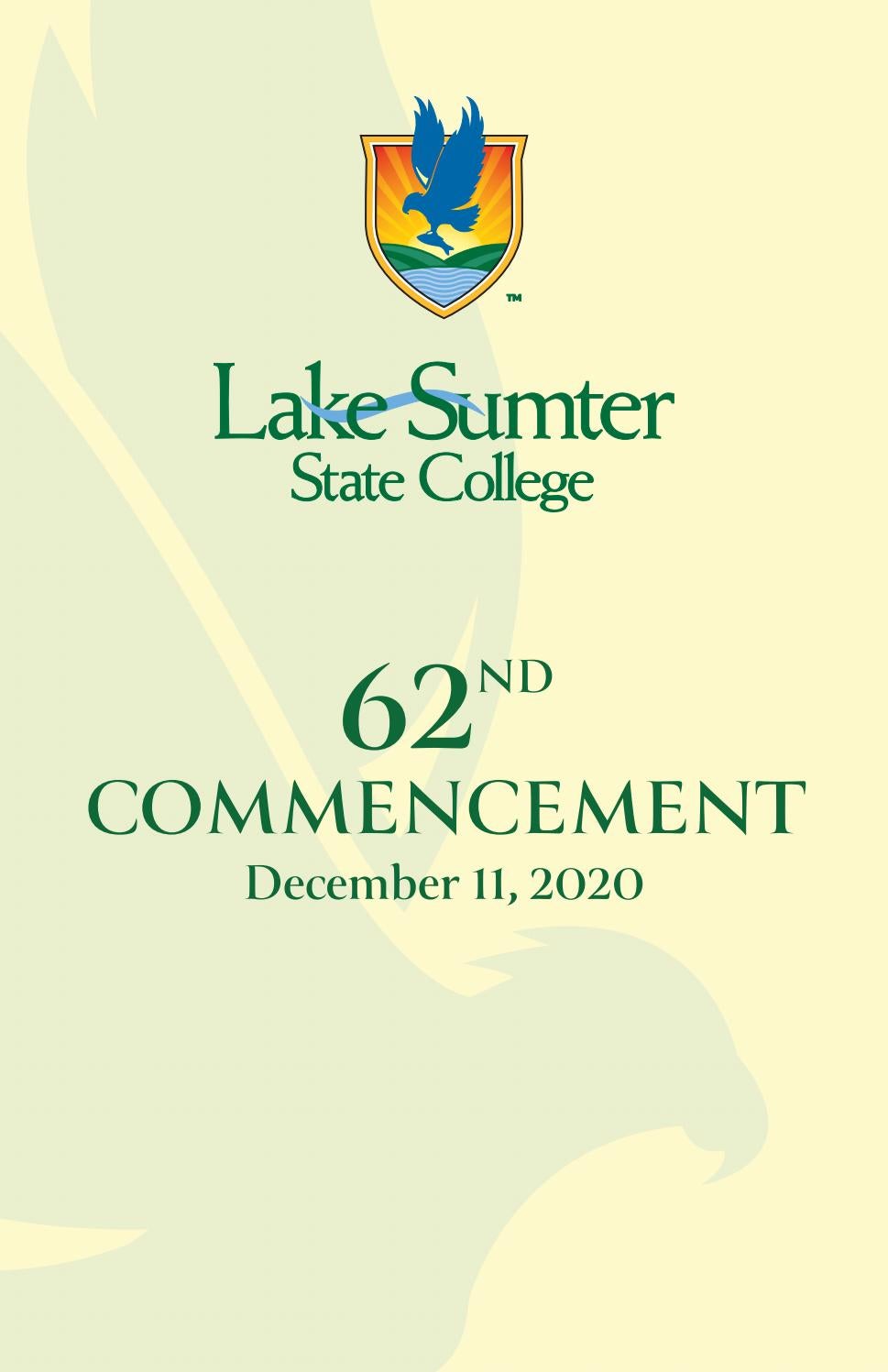 LSSC's 62nd Commencement Program by Lake-Sumter State College - Issuu