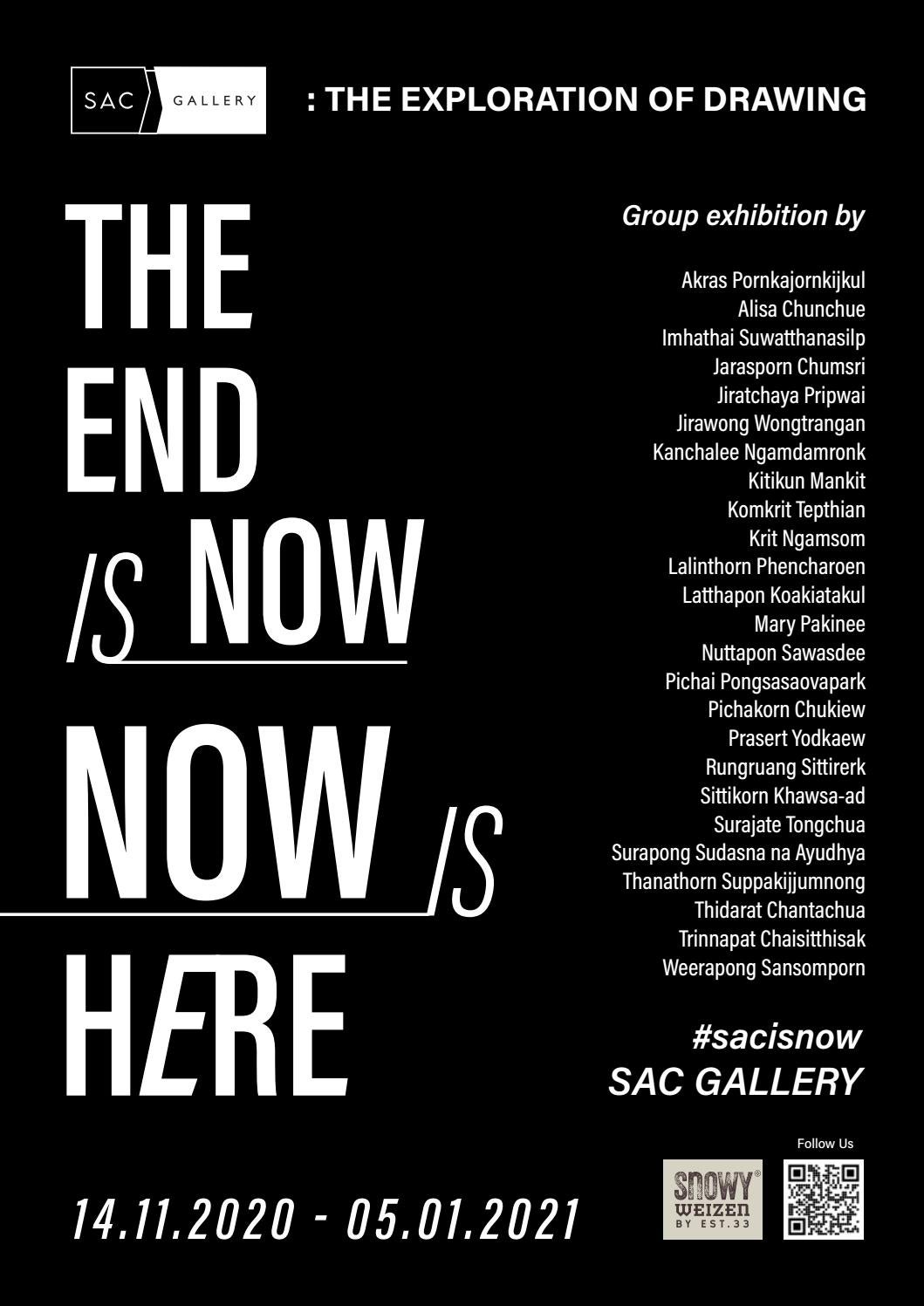 the end is now, now is here by sacbangkok - Issuu