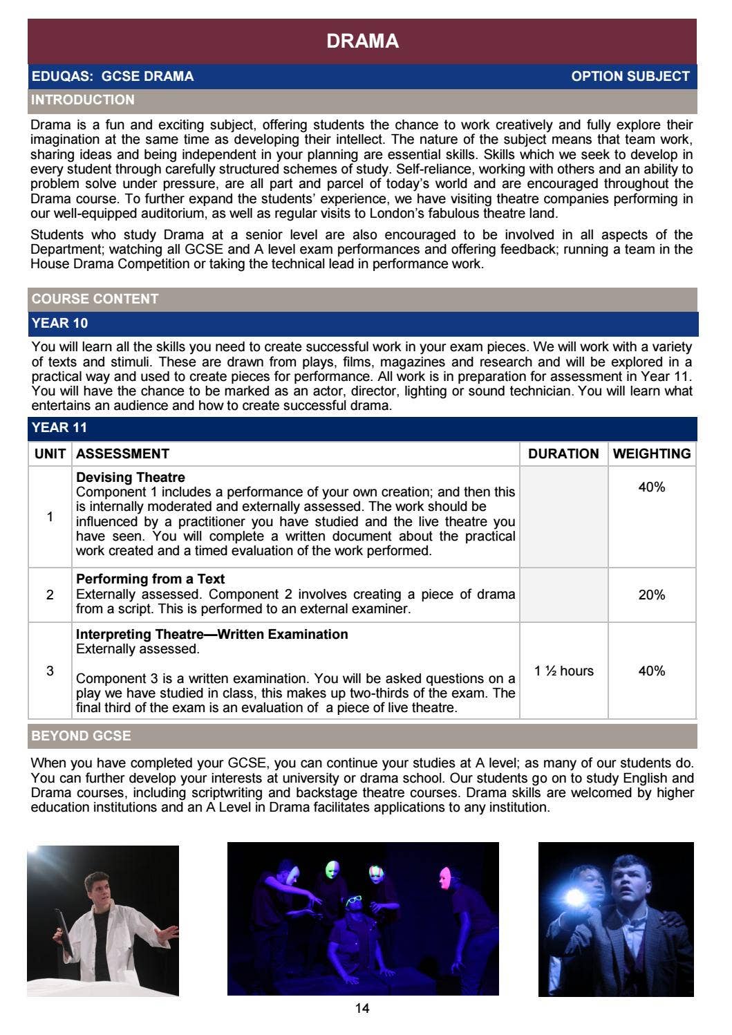 GCSE OPTIONS 2021-23 by RoyalRussellSchool - Issuu