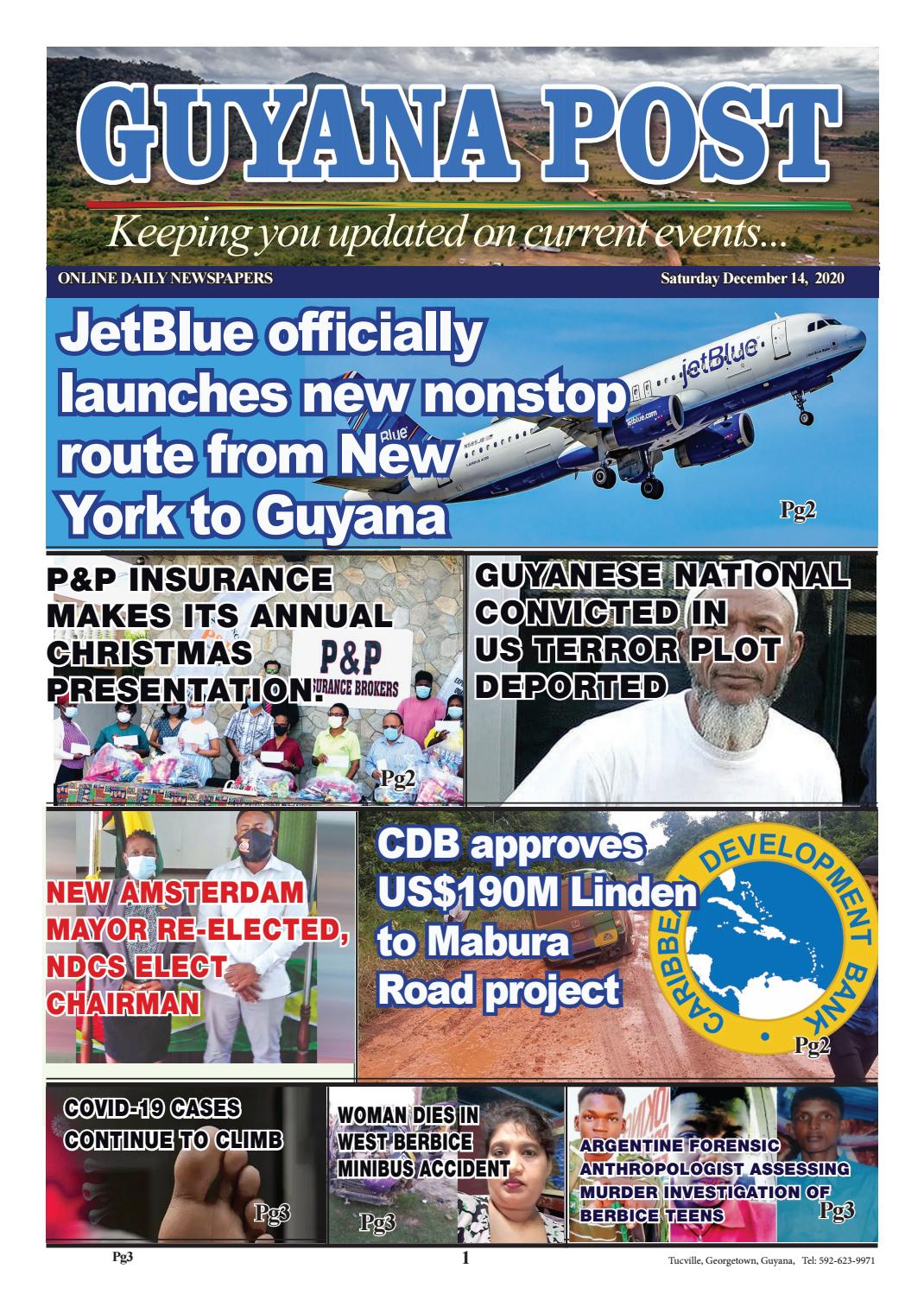 Guyana Post Newspapers by guyanapostonline - Issuu