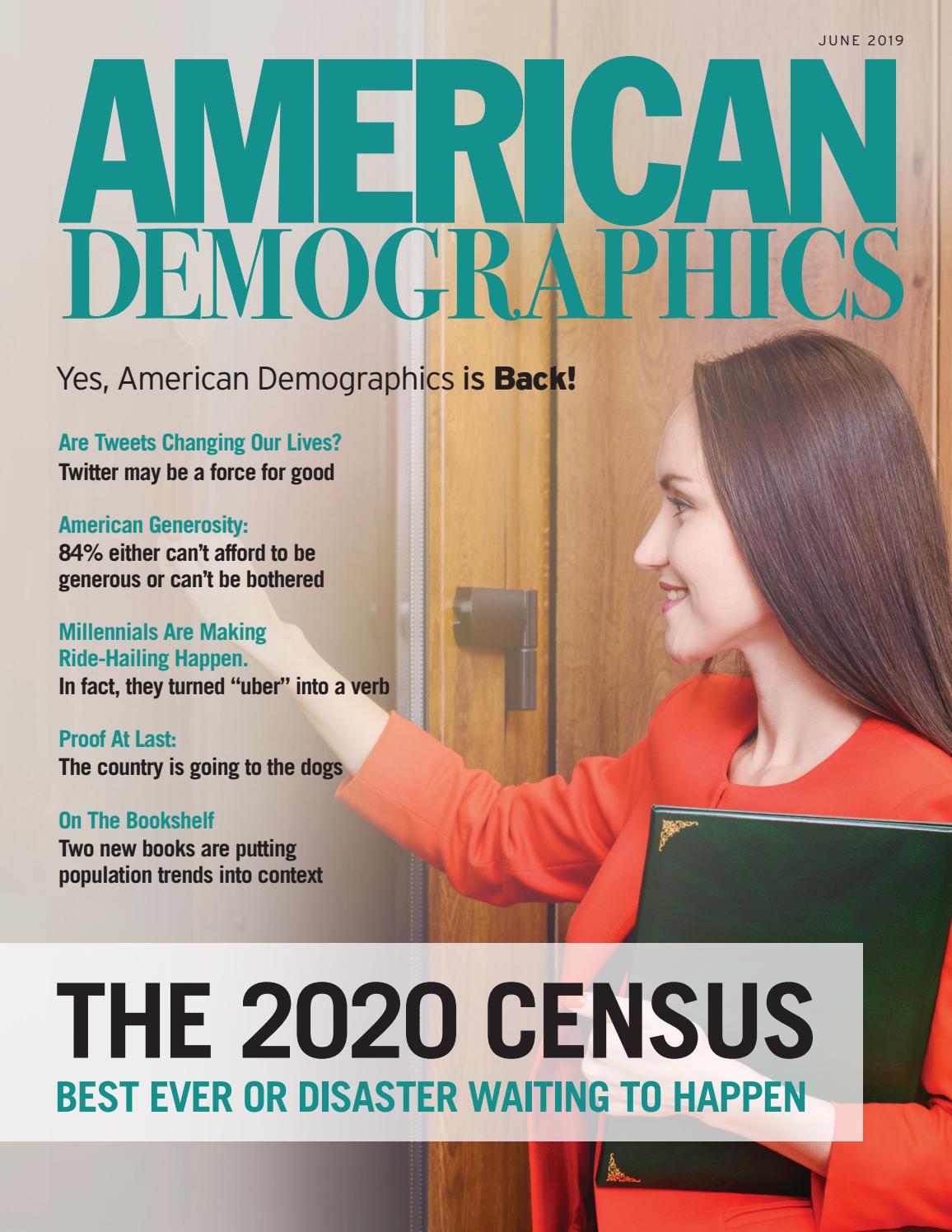 American Demographics June 2019 by American Demographics - Issuu
