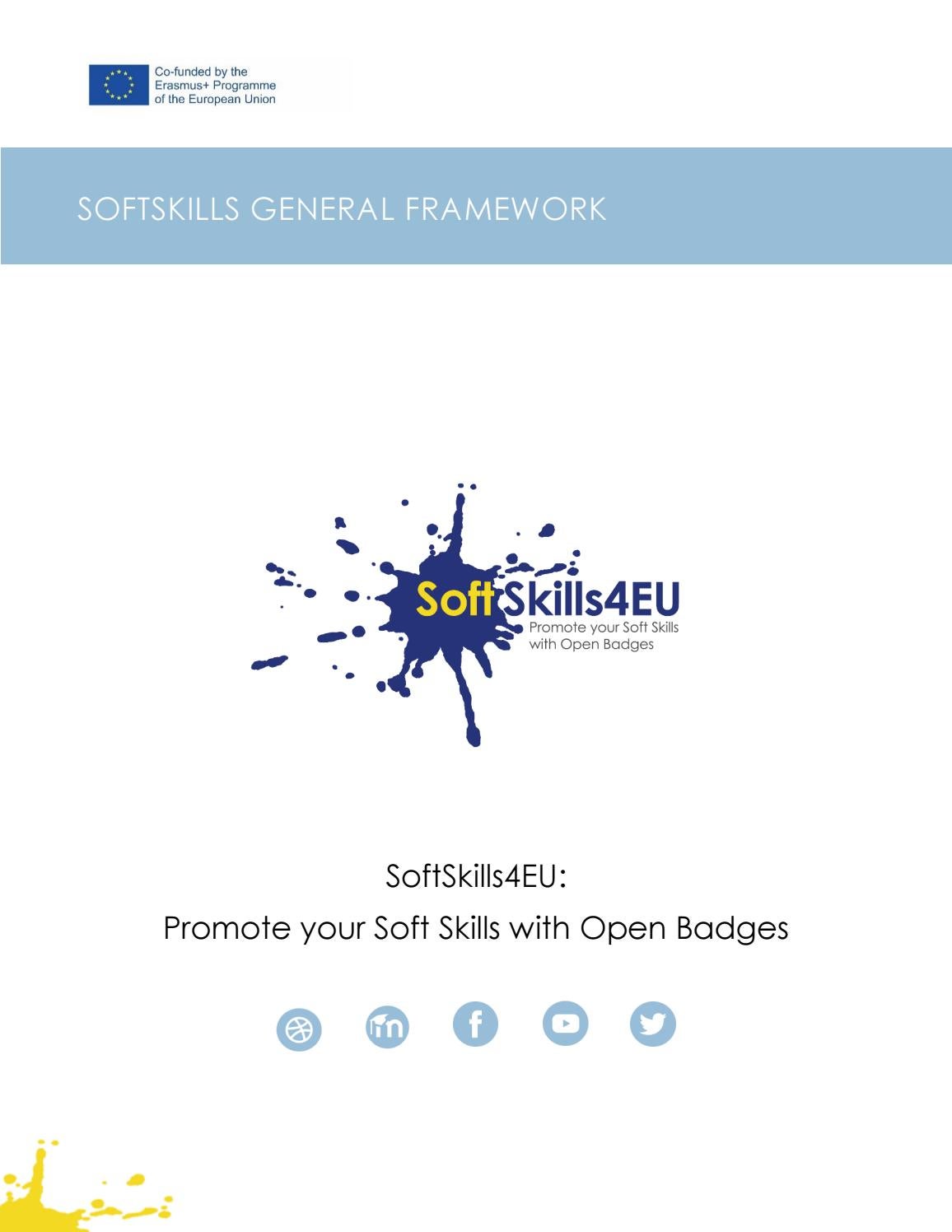 Softskills Framework by Razvojno izobraževalni center Novo mesto - Issuu