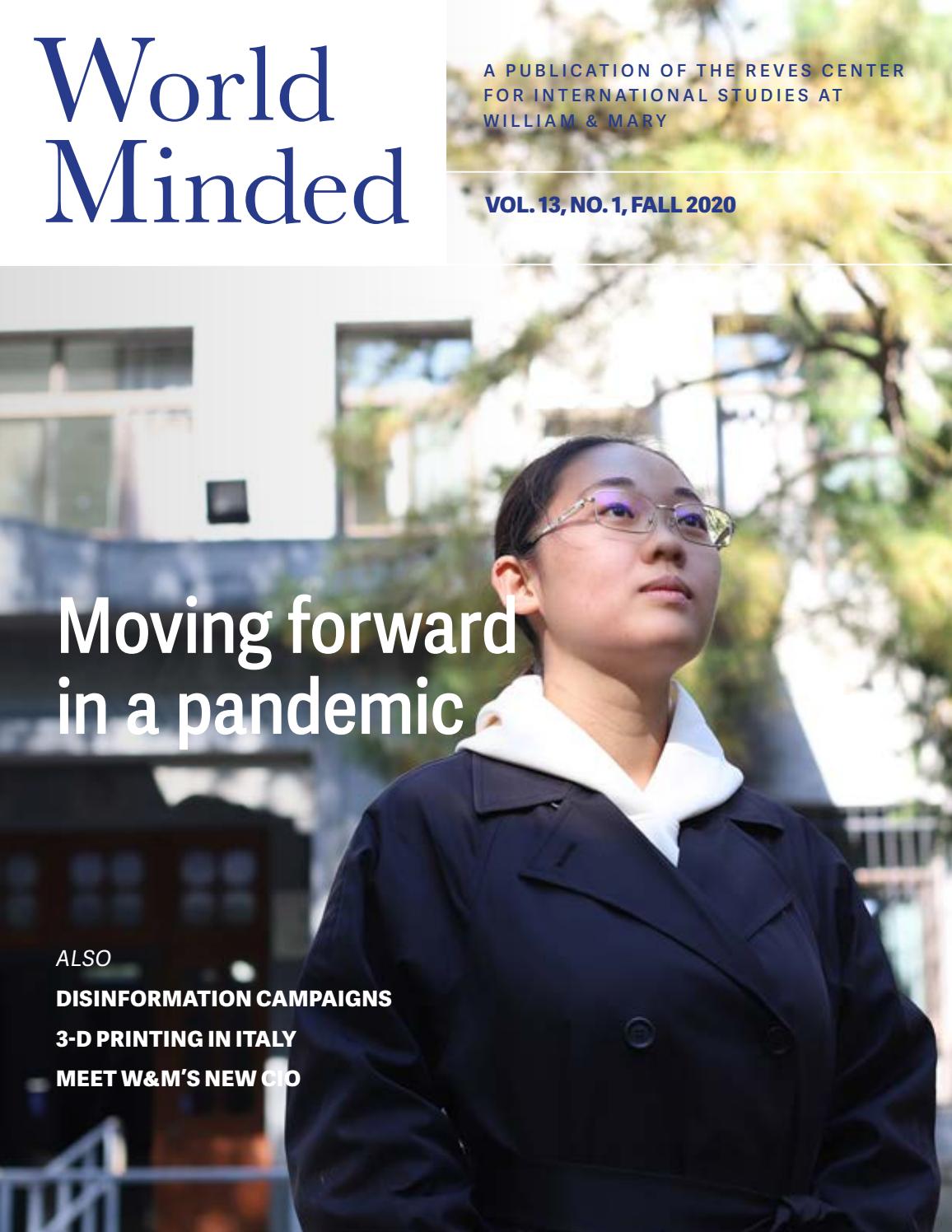 William & Mary's World Minded Magazine Fall 2020 by wm_global - Issuu