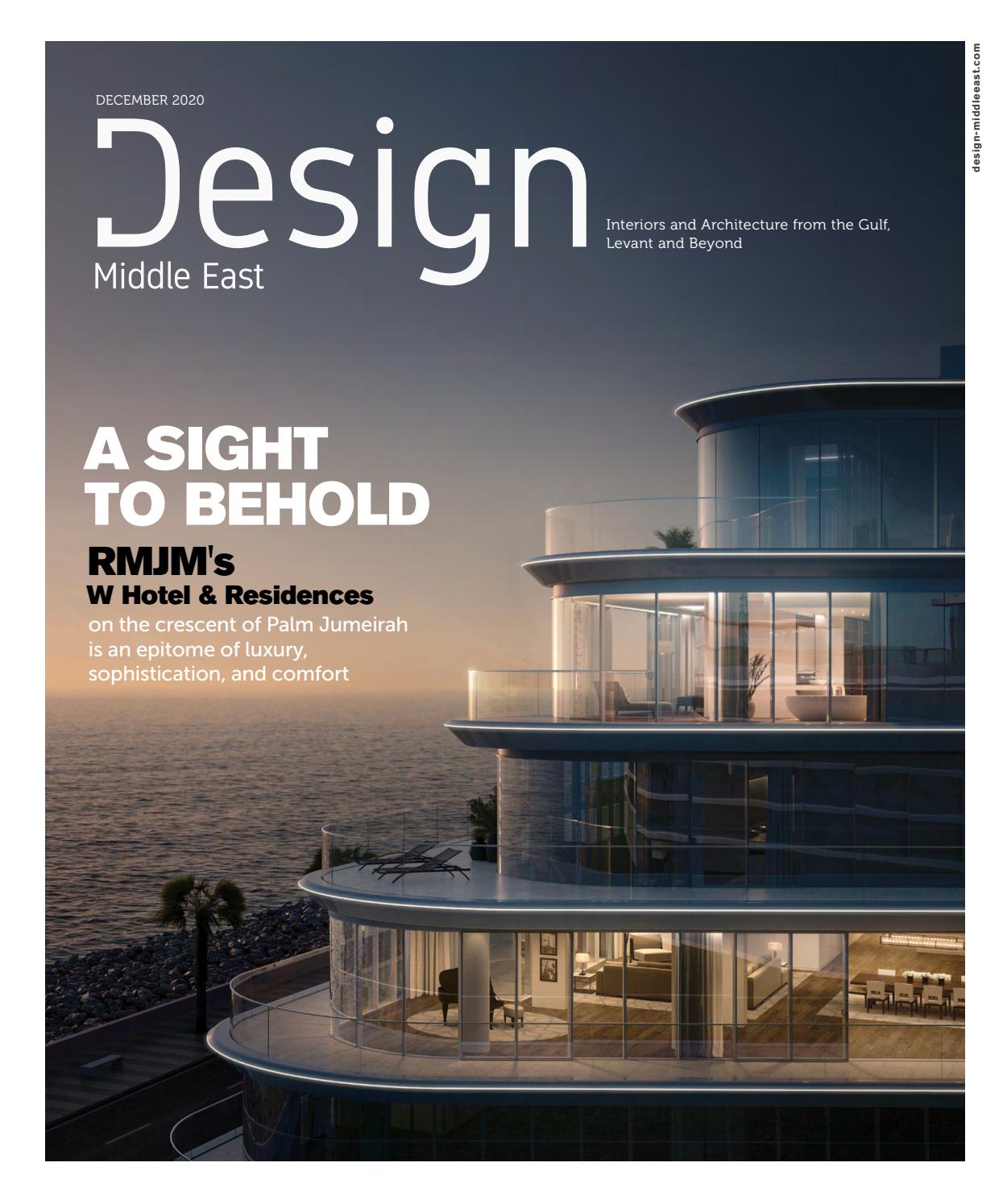 Design Middle East December 2020 by Design Middle East - Issuu