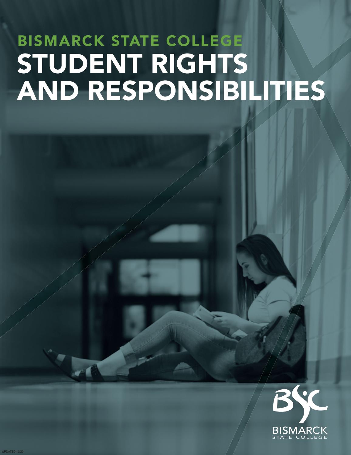Student Rights and Responsibilities by Bismarck State College - Issuu