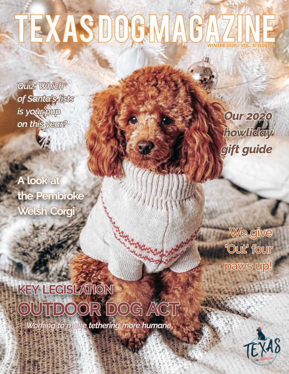 Texas Dog Magazine | Winter 2020 by TexasDogMagazine - Issuu