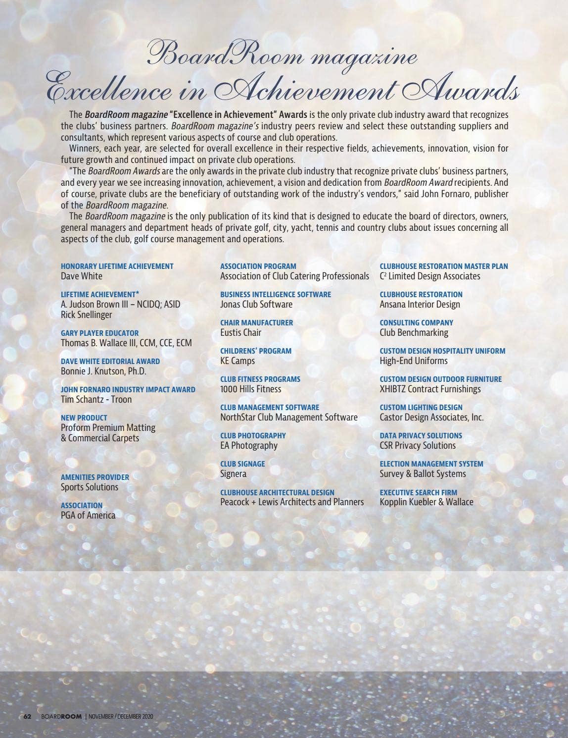 BoardRoom magazine November/December 2020 by BoardRoom magazine - Issuu