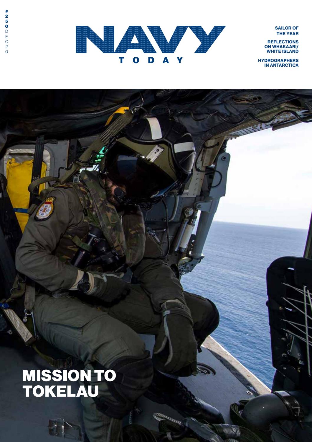 Royal New Zealand Navy | Navy Today - Issue 250, December 2020 by New ...