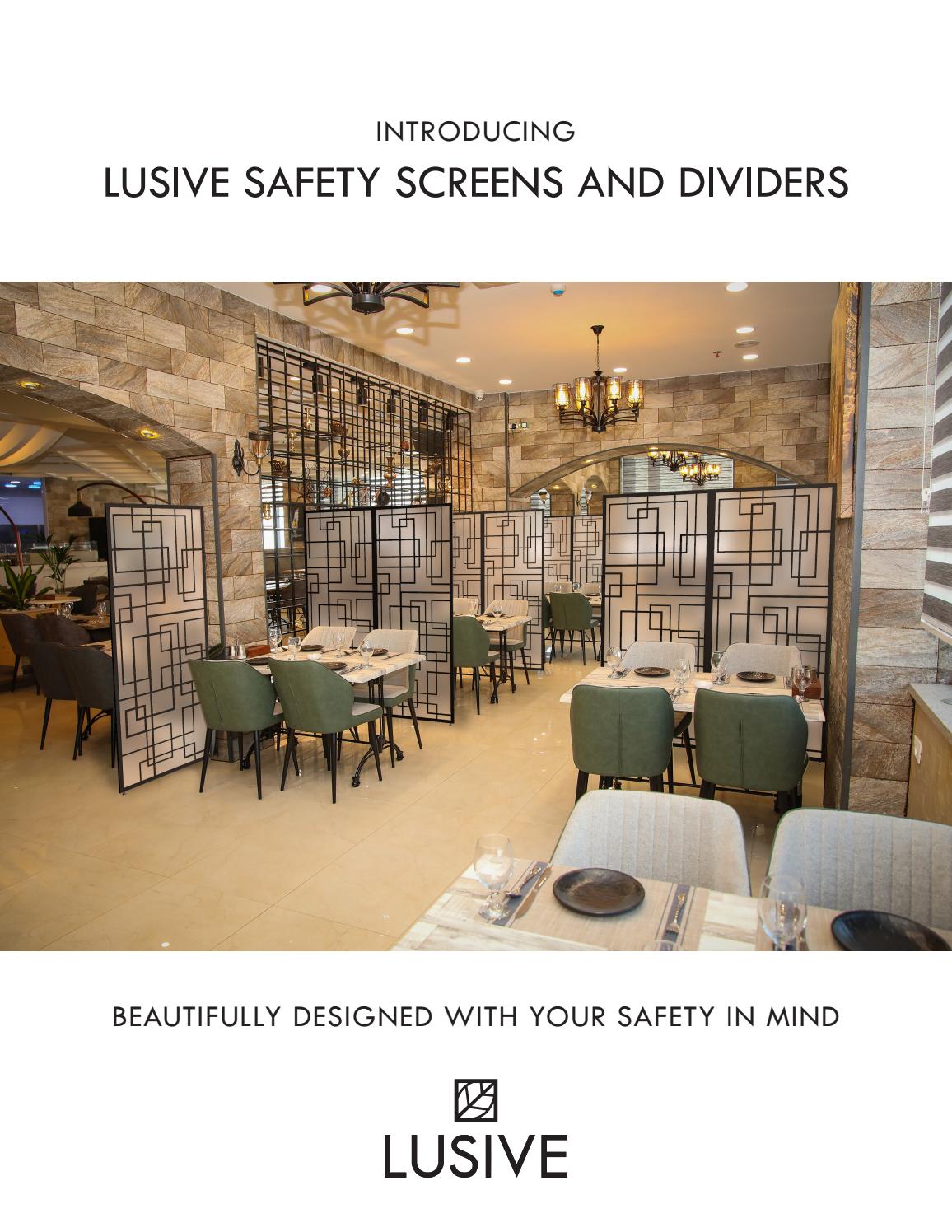 Lusive Safety Screens by Lusive Lighting - Issuu
