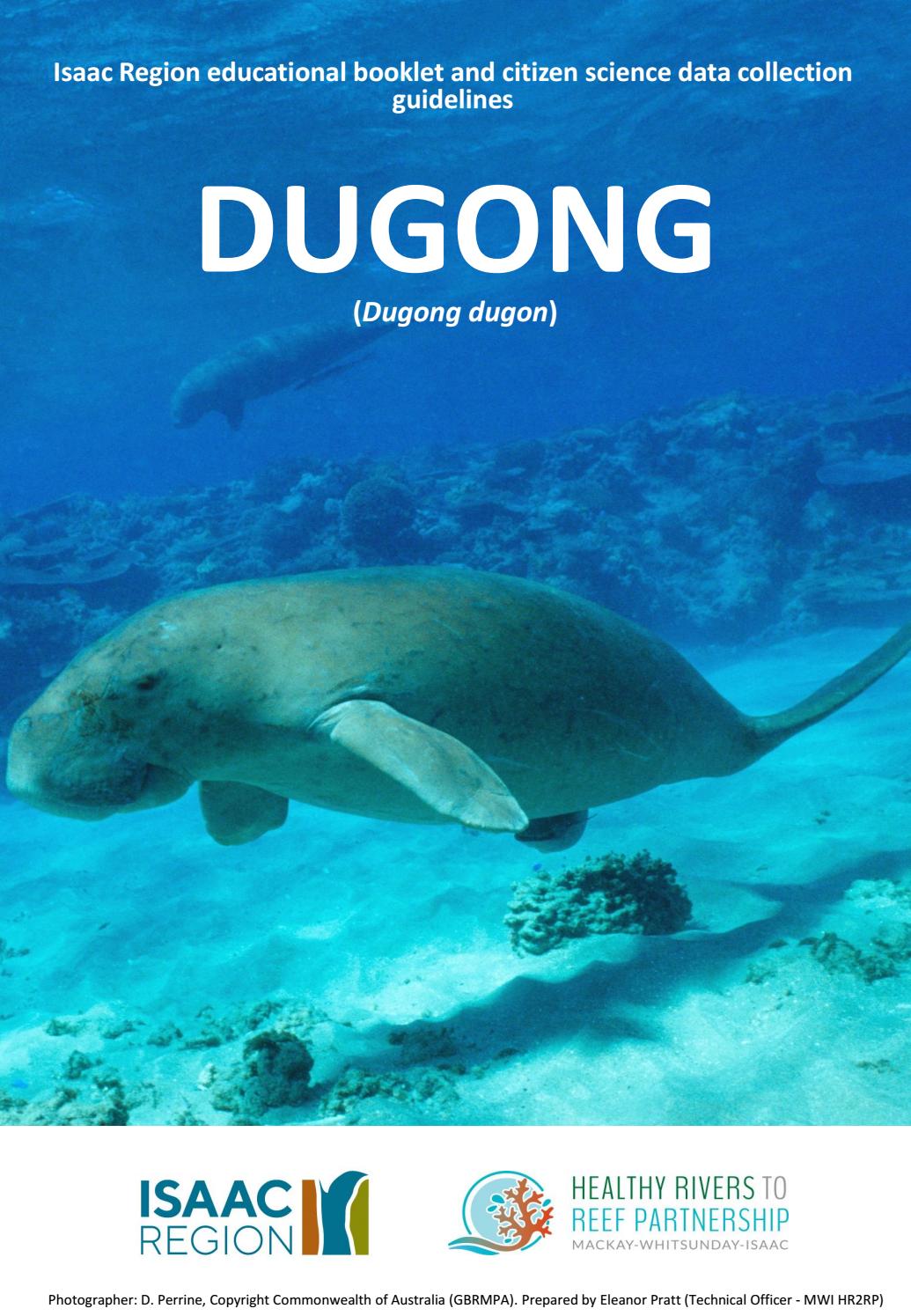 Dugong Educational Booklet and Citizen Data Collection Guidelines by ...