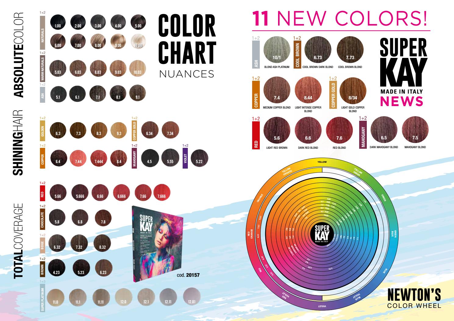 Kepro Superkay Color chart by hairmail - Issuu