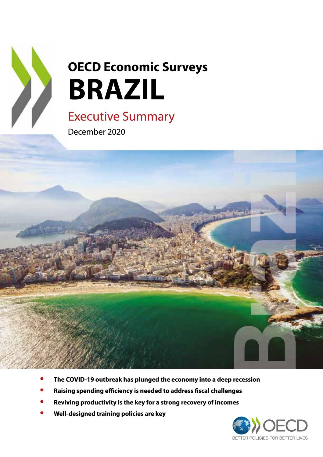 OECD Economic Survey of Brazil 2020 - Executive Summary by OECD - Issuu