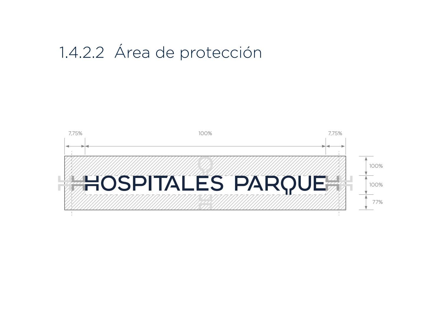 Manual de Identidad Corporativa Hospitales Parque by LN Creatividad y ...