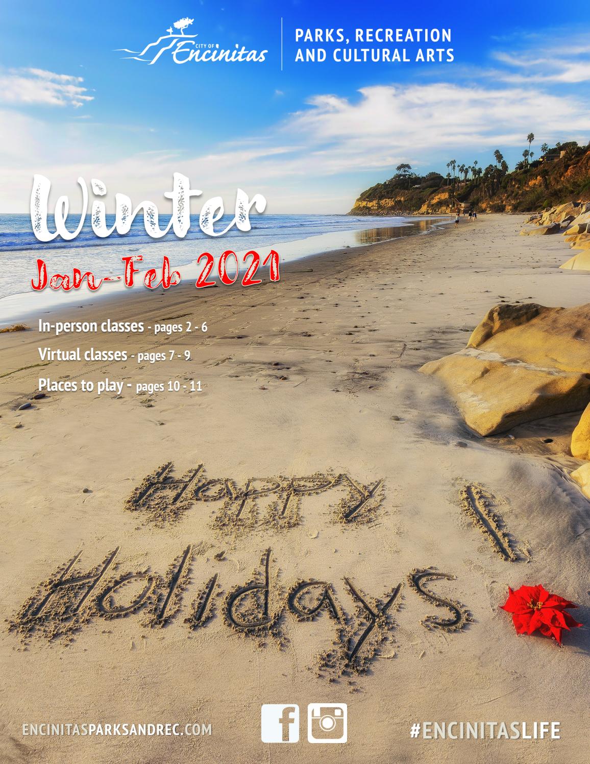 Encinitas January - February 2021 Recreation Guide by encinitasca.gov ...