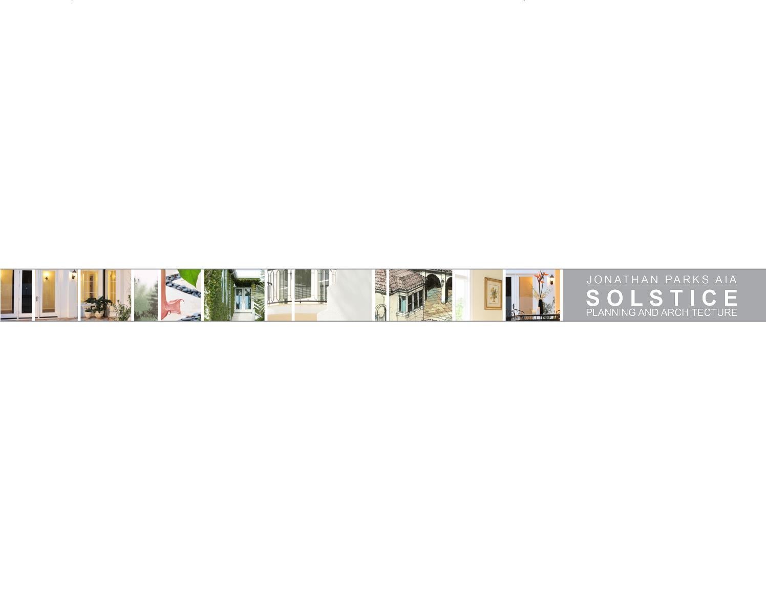 SOLSTICE Residential Brochure - Traditional by ...