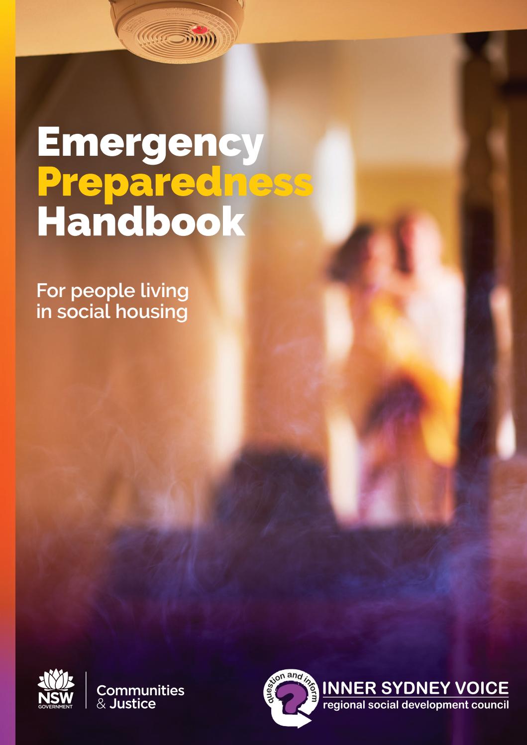 Emergency preparedness handbook for people living in social housing by ...
