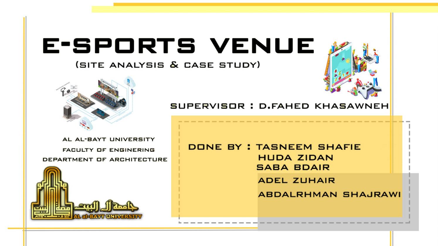 esports venue - graduation project thesis by Saba Bdair - Issuu