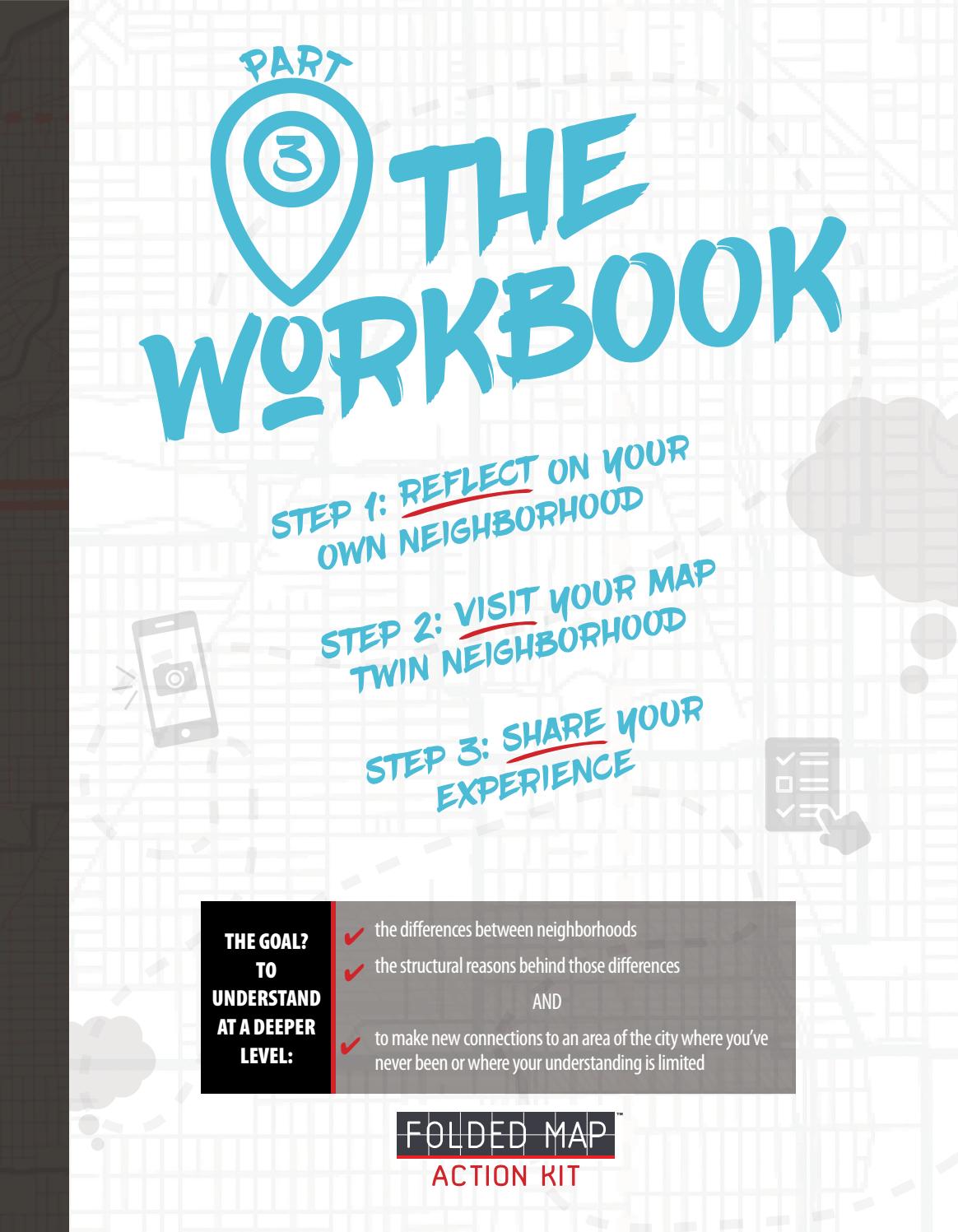 Draft-unfinal version of Folded Map Activity Kit workbook concept by ...