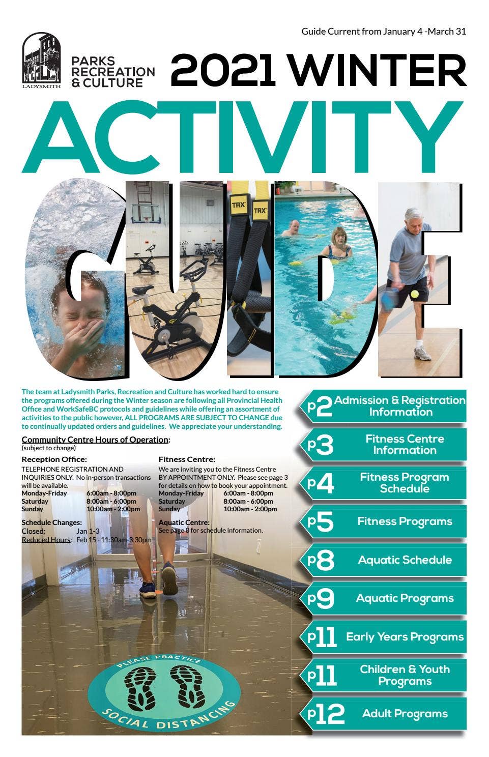 Ladysmith Parks, Recreation and Culture 2021 Winter Activity Guide by ...