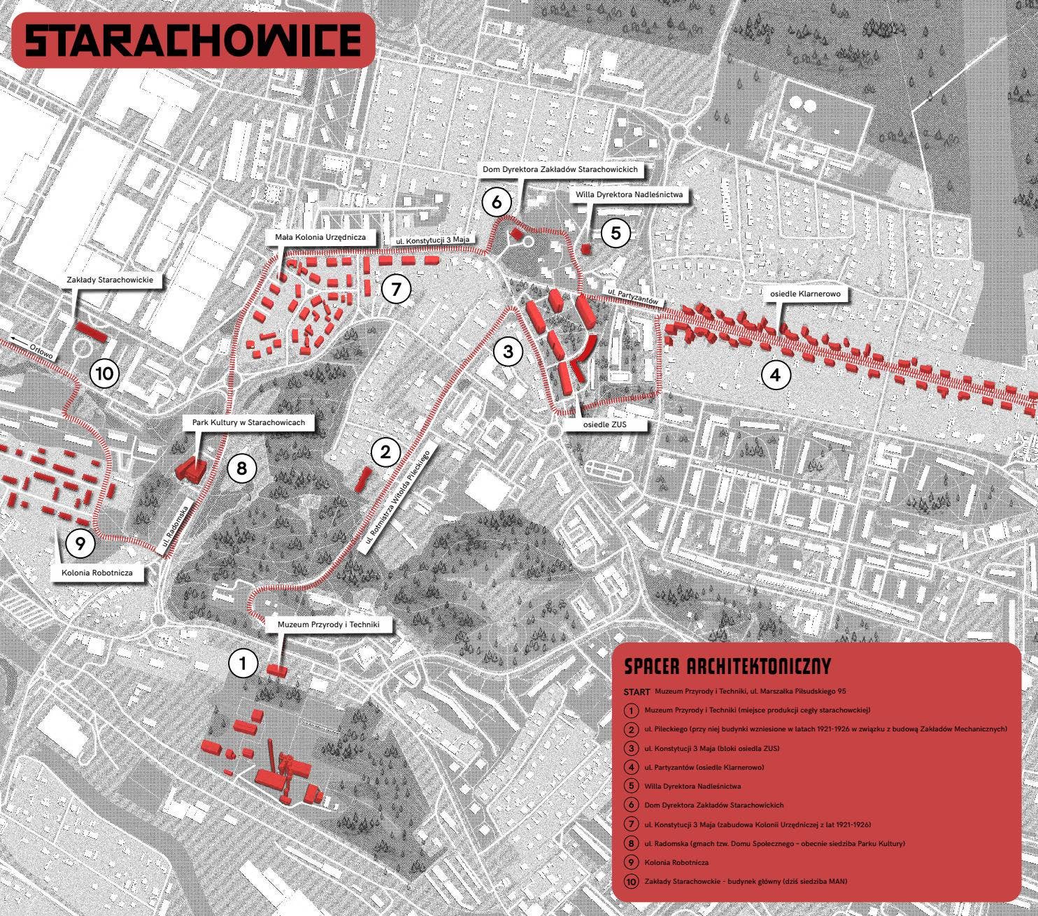 Starachowice mapa by Narodowy Instytut Architektury i Urbanistyki - Issuu