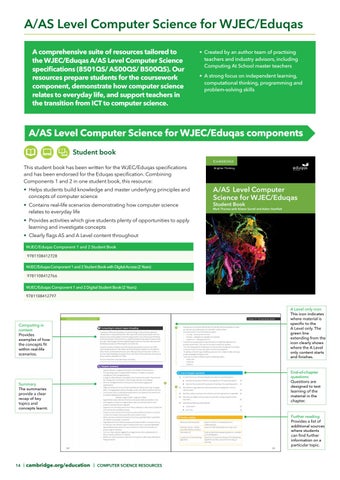 Computer science UK catalogue by Cambridge International Education - Issuu