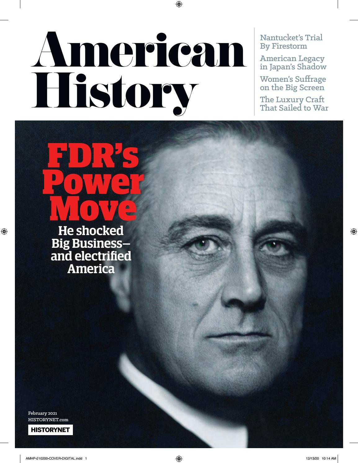 American History February 2021 by HistoryNet - Issuu