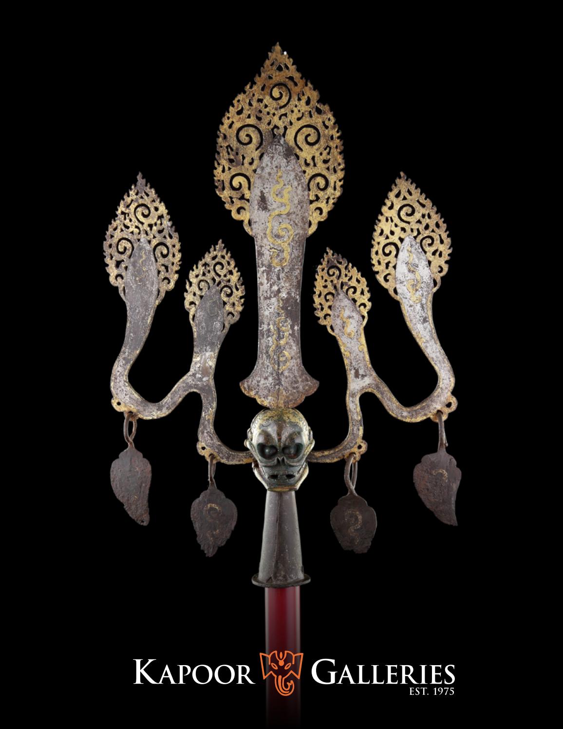 A five-pointed spear by Kapoor Galleries - Issuu