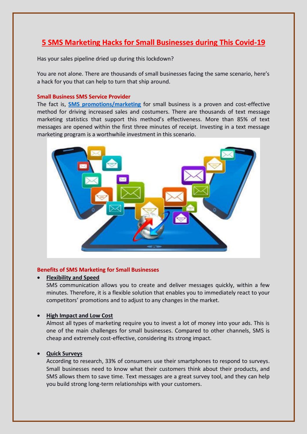 Local Business Text Messaging Service