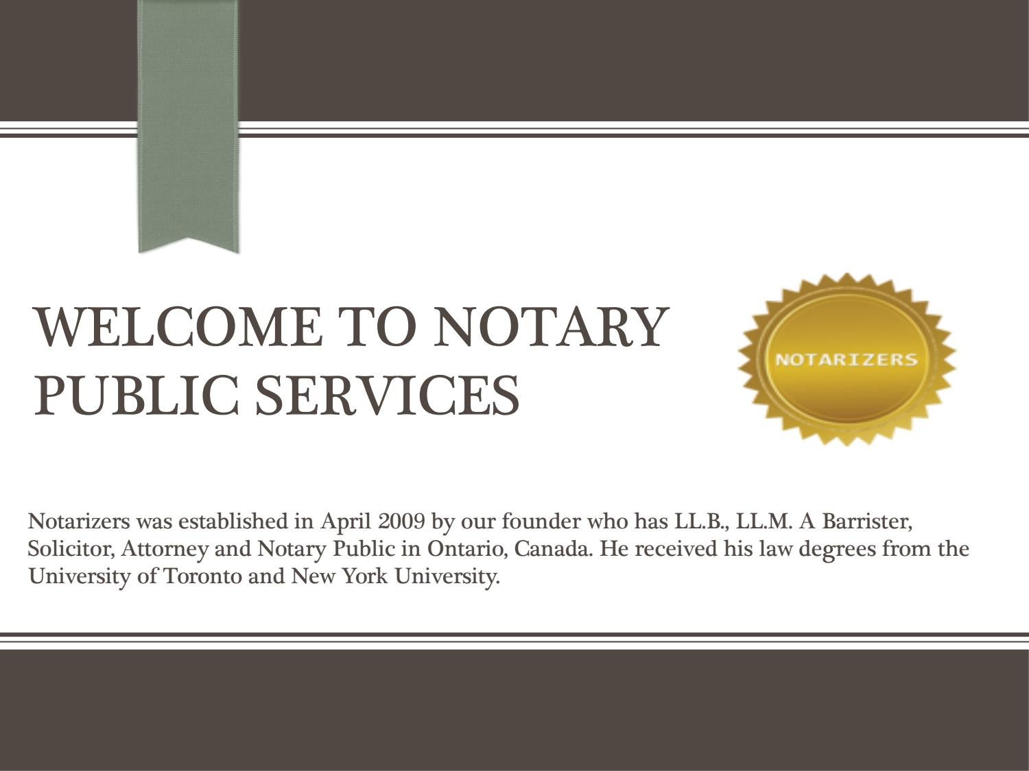 RCMP Police Clearance Certificate, Consent to Travel Letter by Notary ...