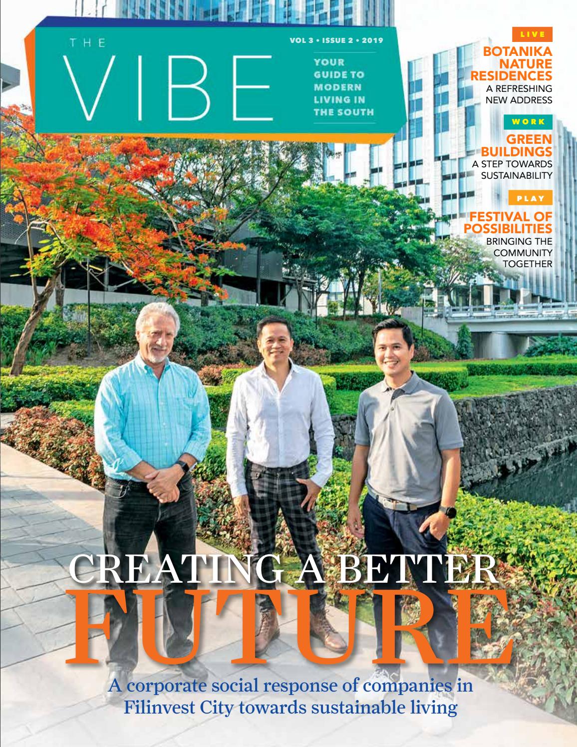 The Vibe Volume 3 Issue 2: Creating a Better Future by Filinvest ...