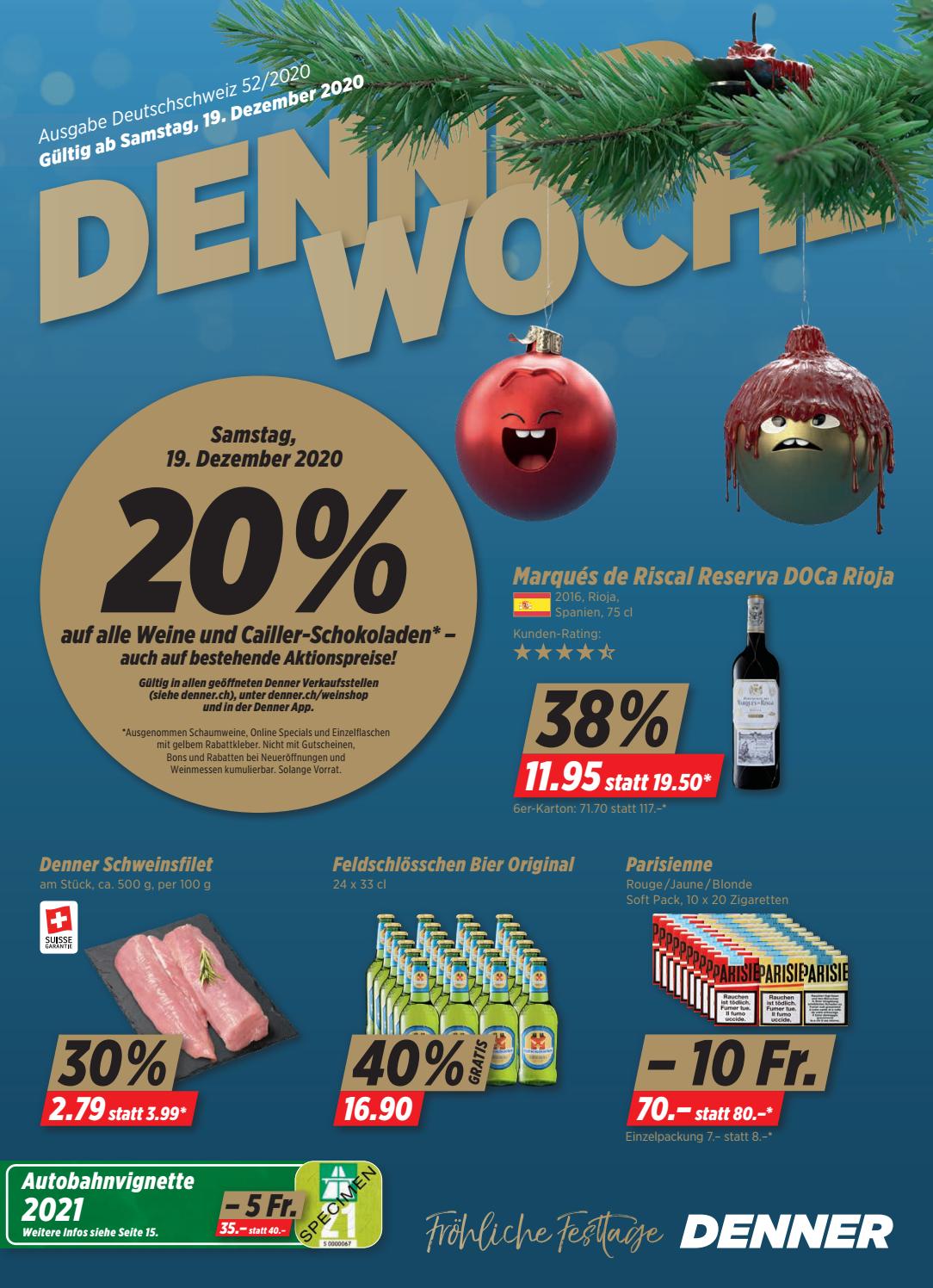 KW52 Denner Woche 2020 DE by Denner AG - Issuu