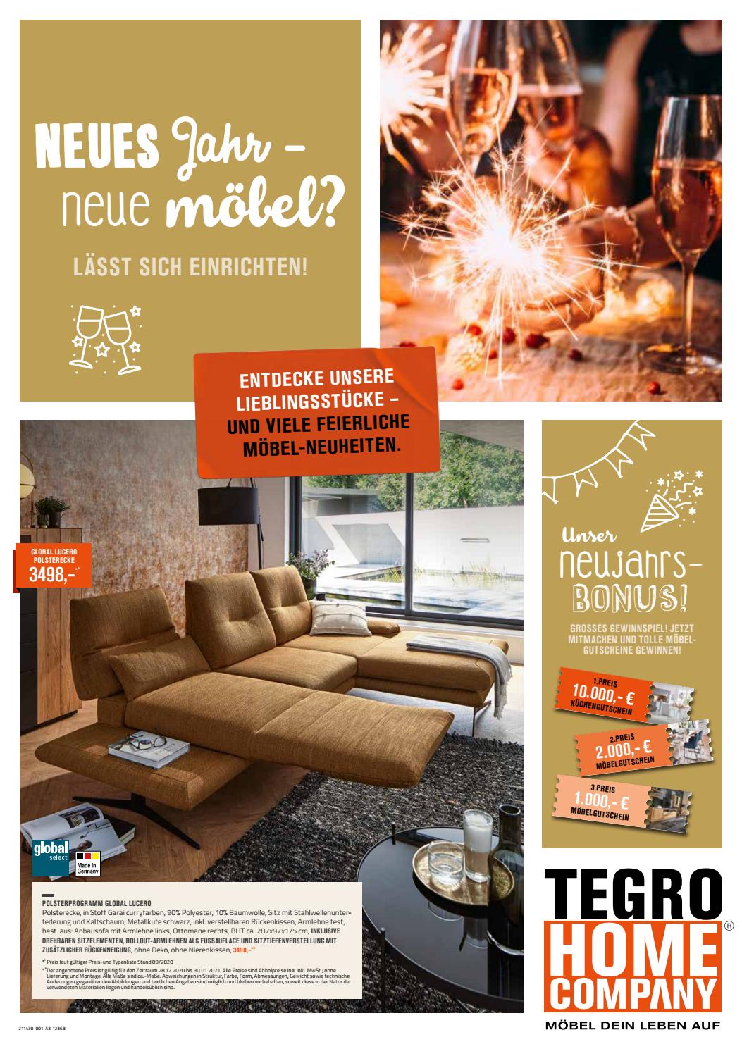Tegro Home Company Jahreswechselprospekt 2020 by Perspektive ...